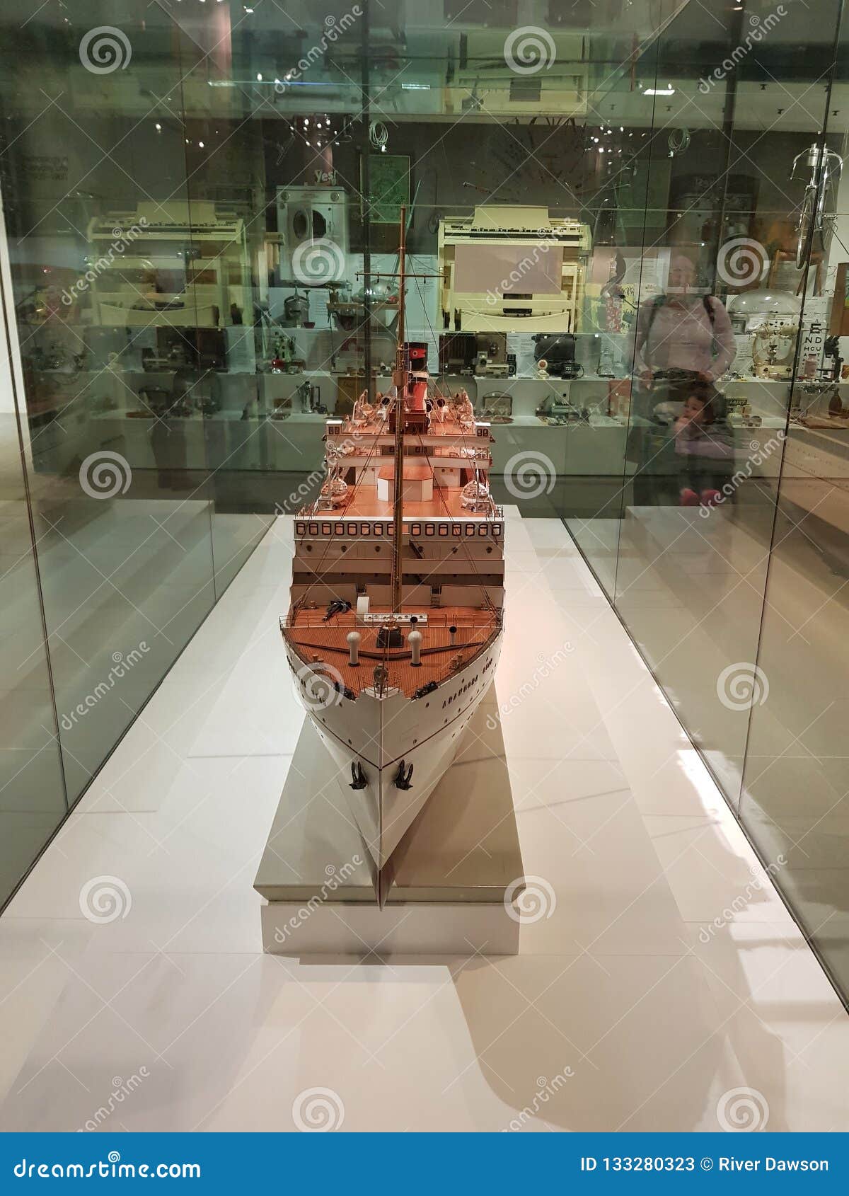 Model Liner in Science Museum Editorial Stock Photo - Image of museum ...