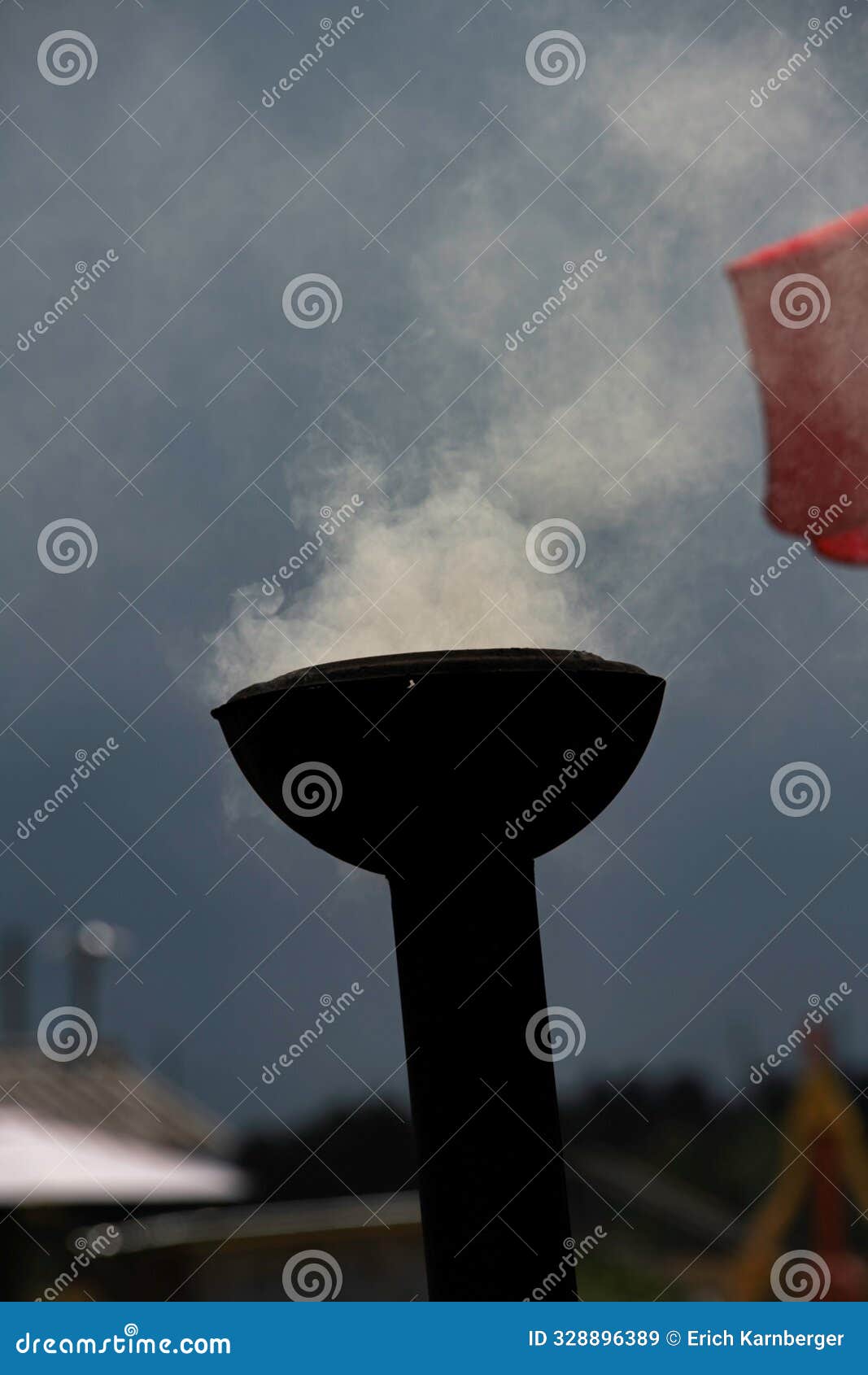 Model Locomotive Smoke Stack Stock Image - Image of industry, black ...