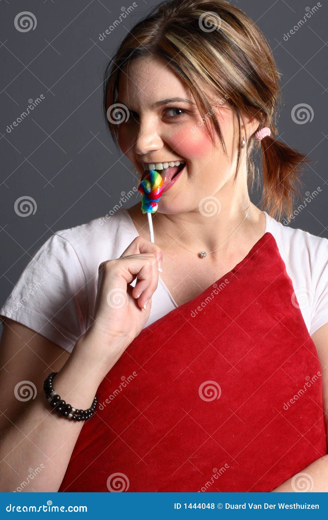 Model lolly stock foto. Image of grappig, aantrekkelijk - 1444048