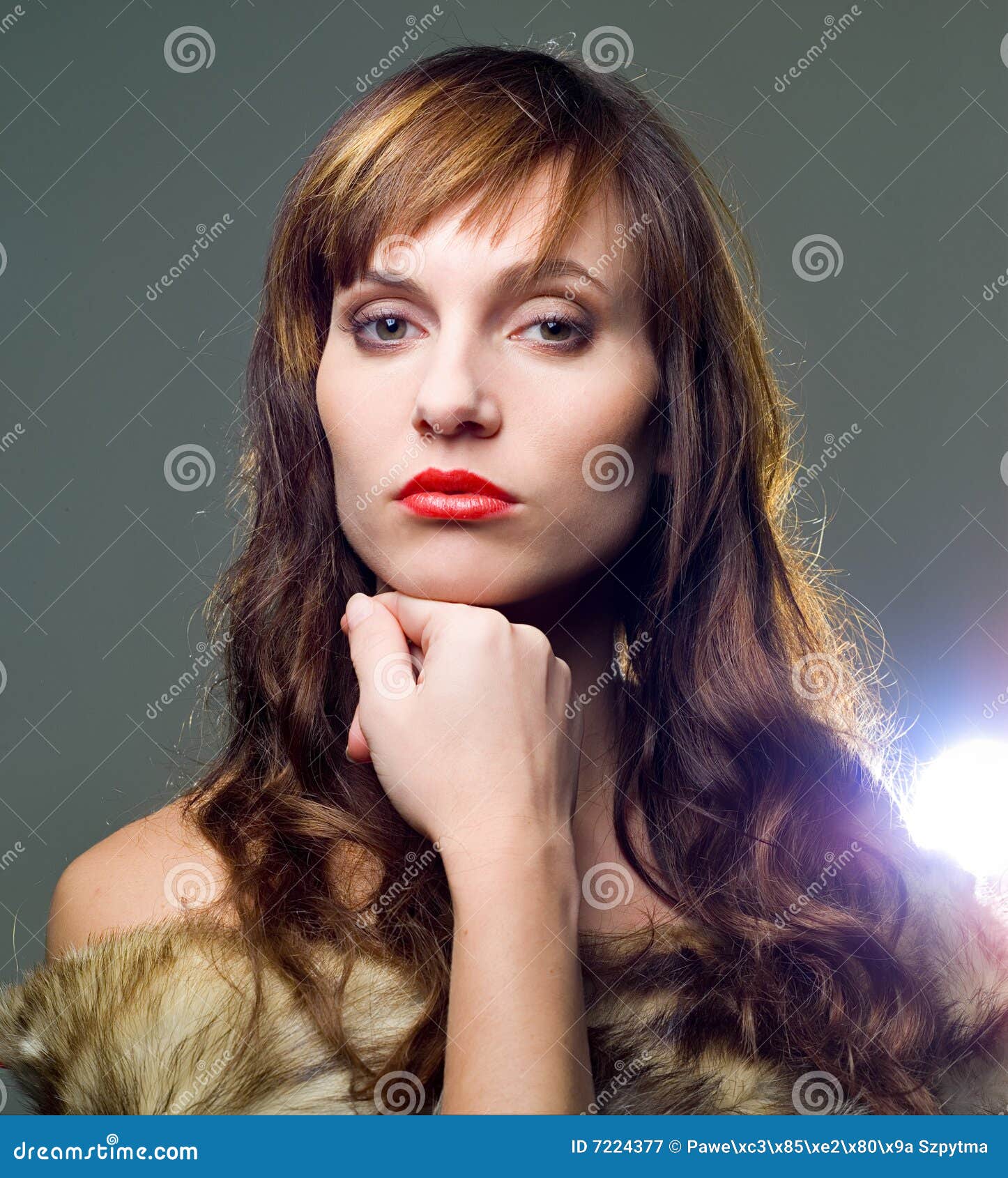 Model look stock image. Image of bizness, brown, fashion - 7224377