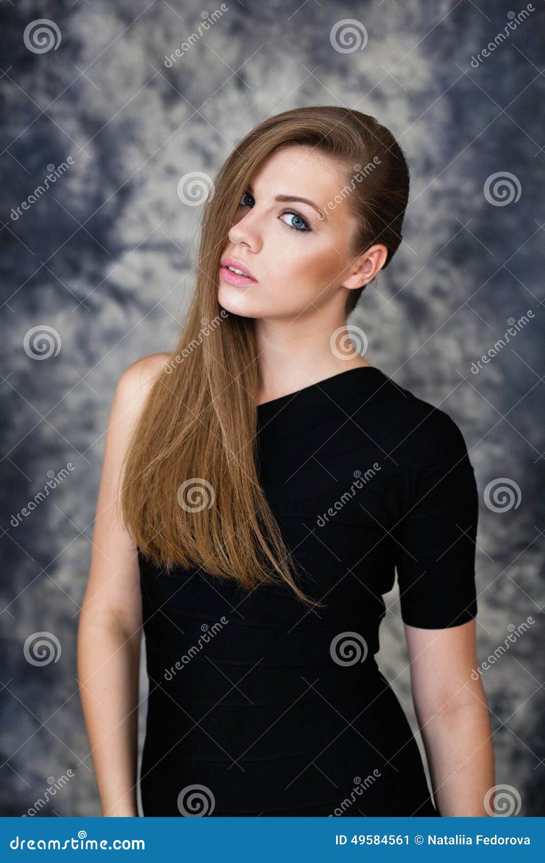 Model looking at camera stock image. Image of glamour - 49584561