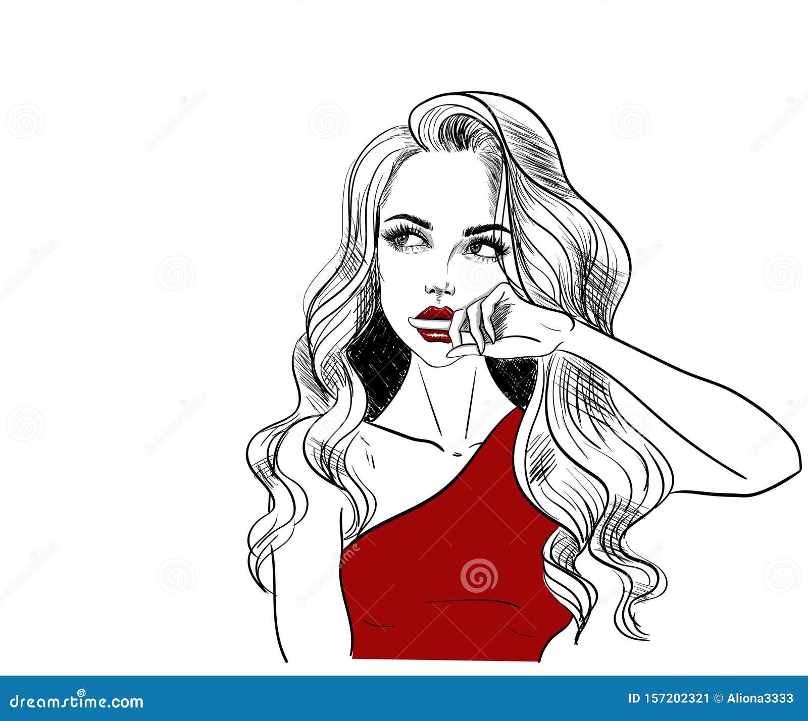 Looking Model Stock Illustrations – 20,107 Looking Model Stock ...