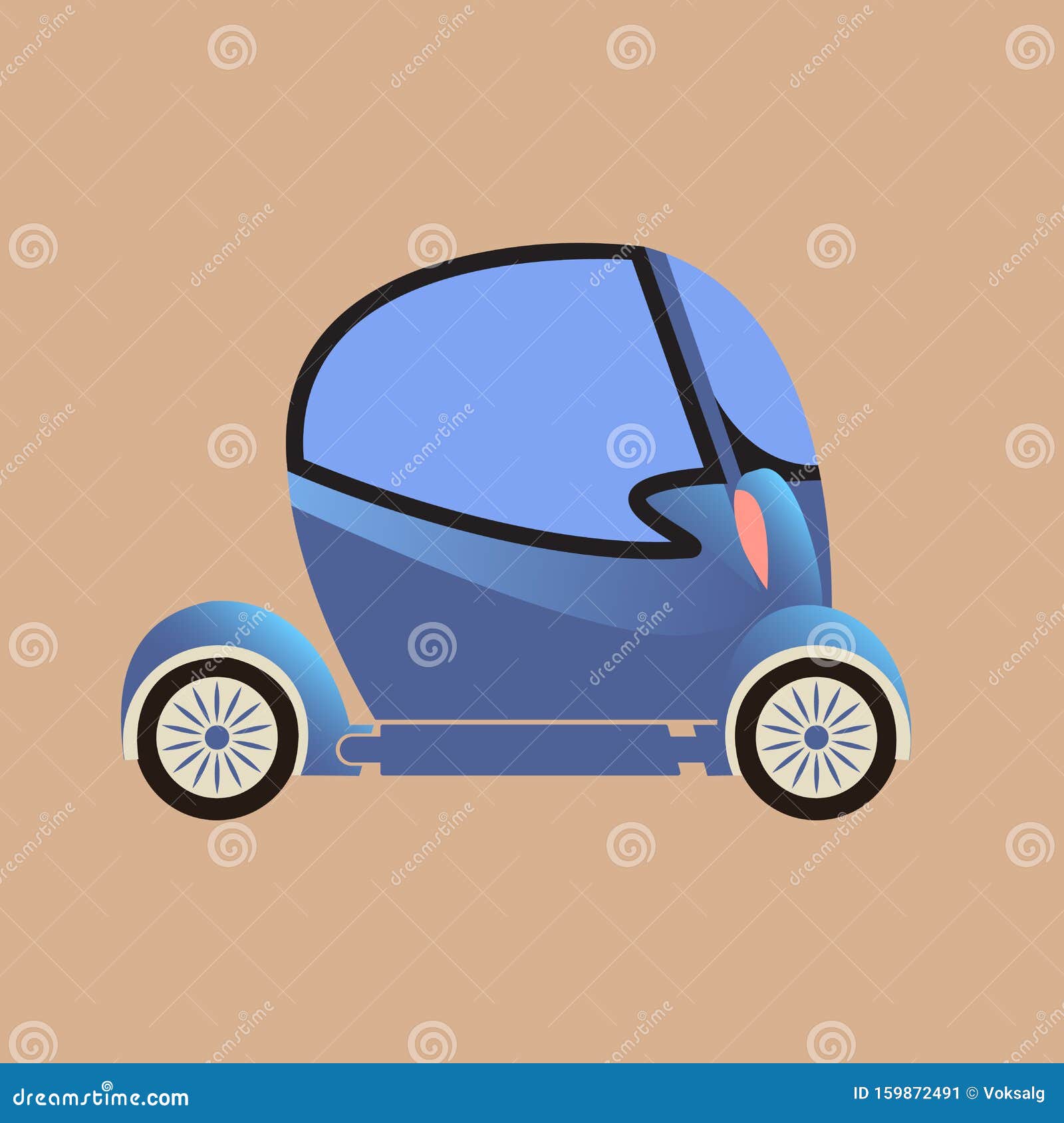 Model of Machine in Cartoon Style Stock Vector - Illustration of ...