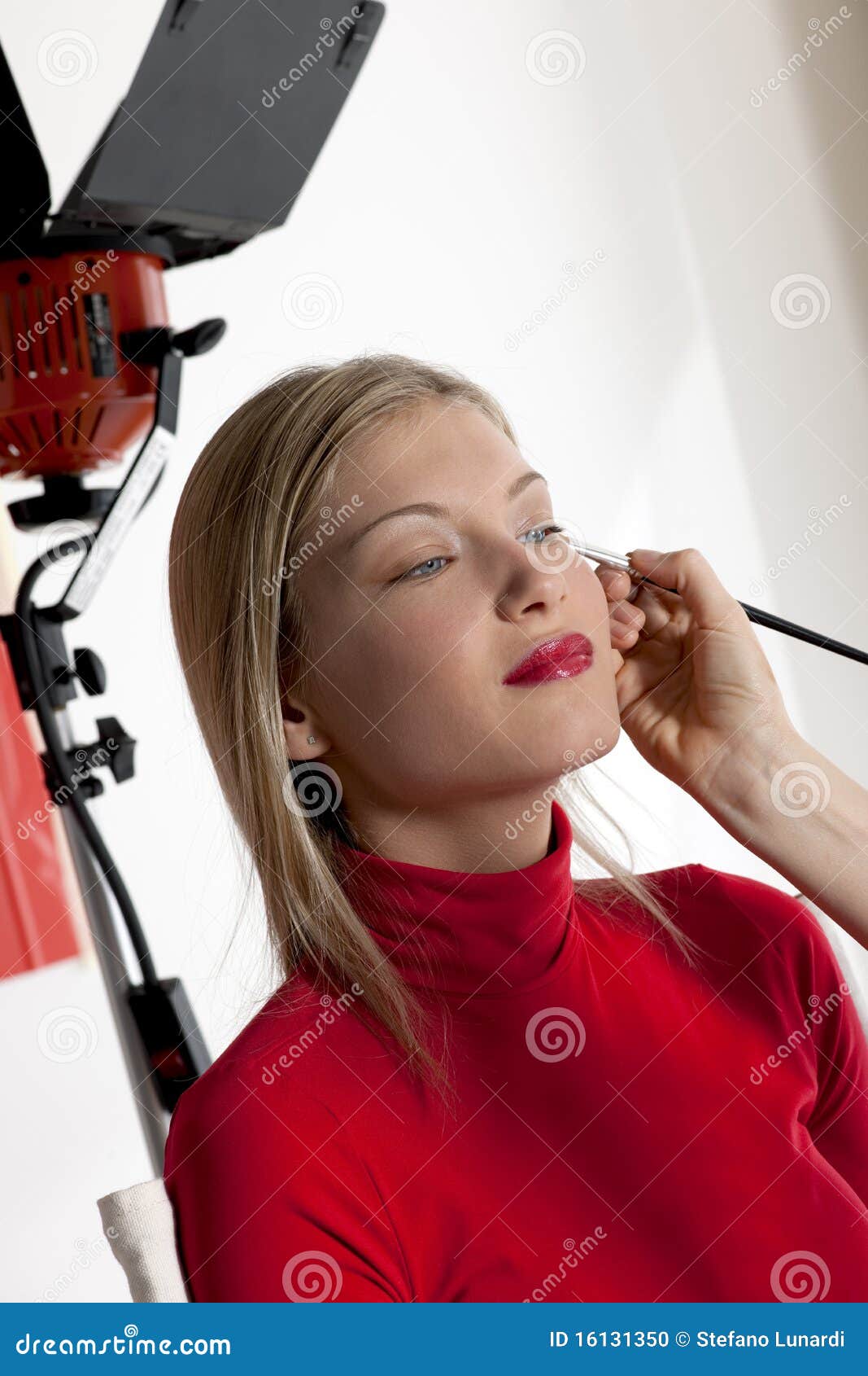 Model make up stock photo. Image of blushes, glamour - 16131350