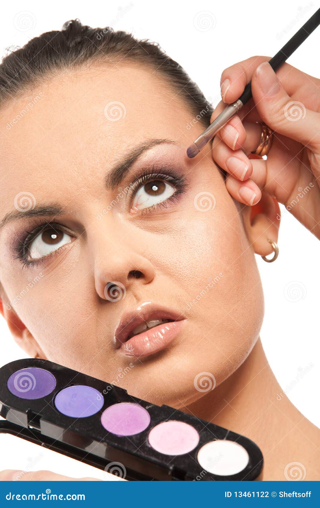 Model with makeup stock photo. Image of expertise, portrait - 13461122