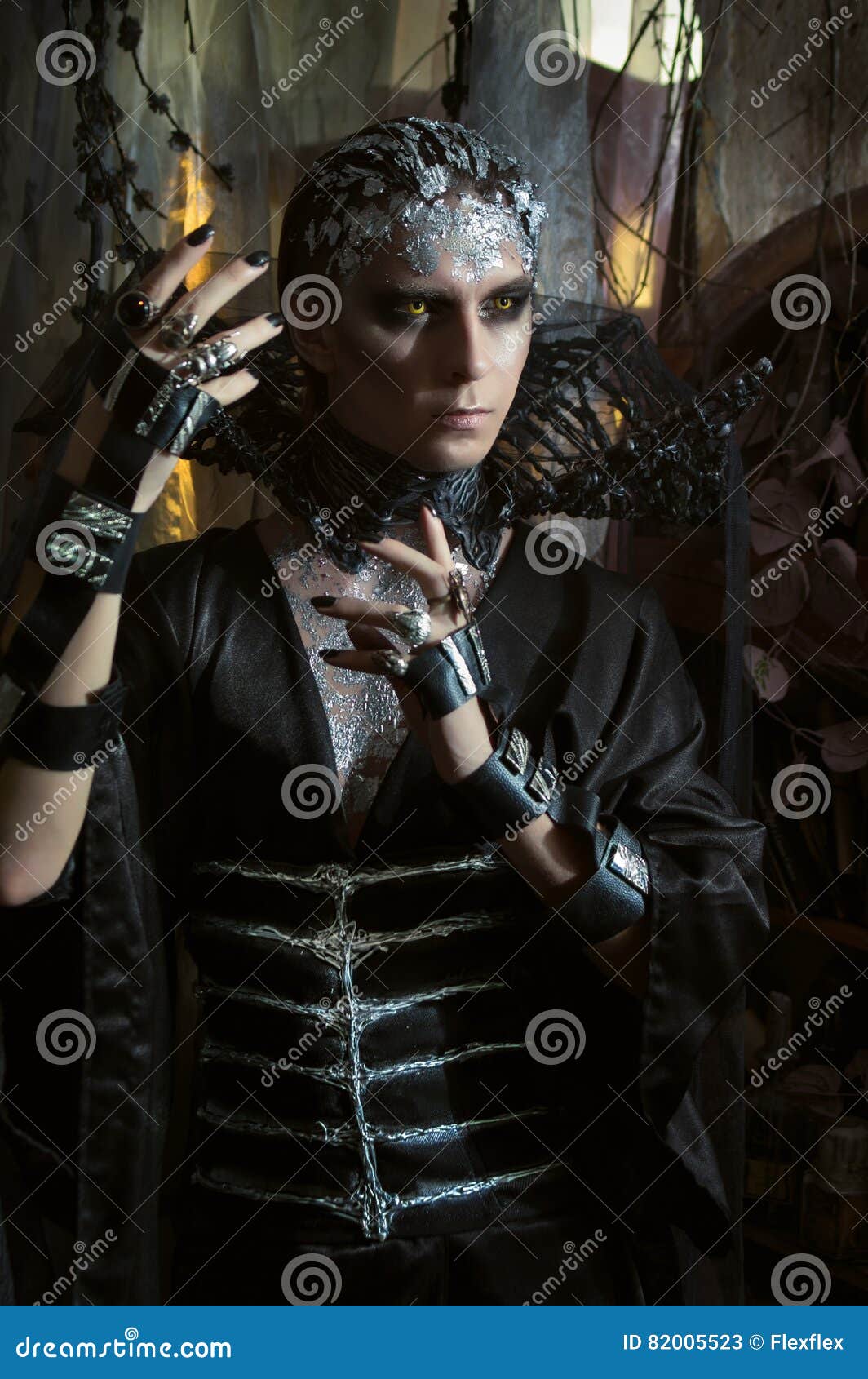 Model Man in Fantasy Costume Stock Image - Image of model, person: 82005523