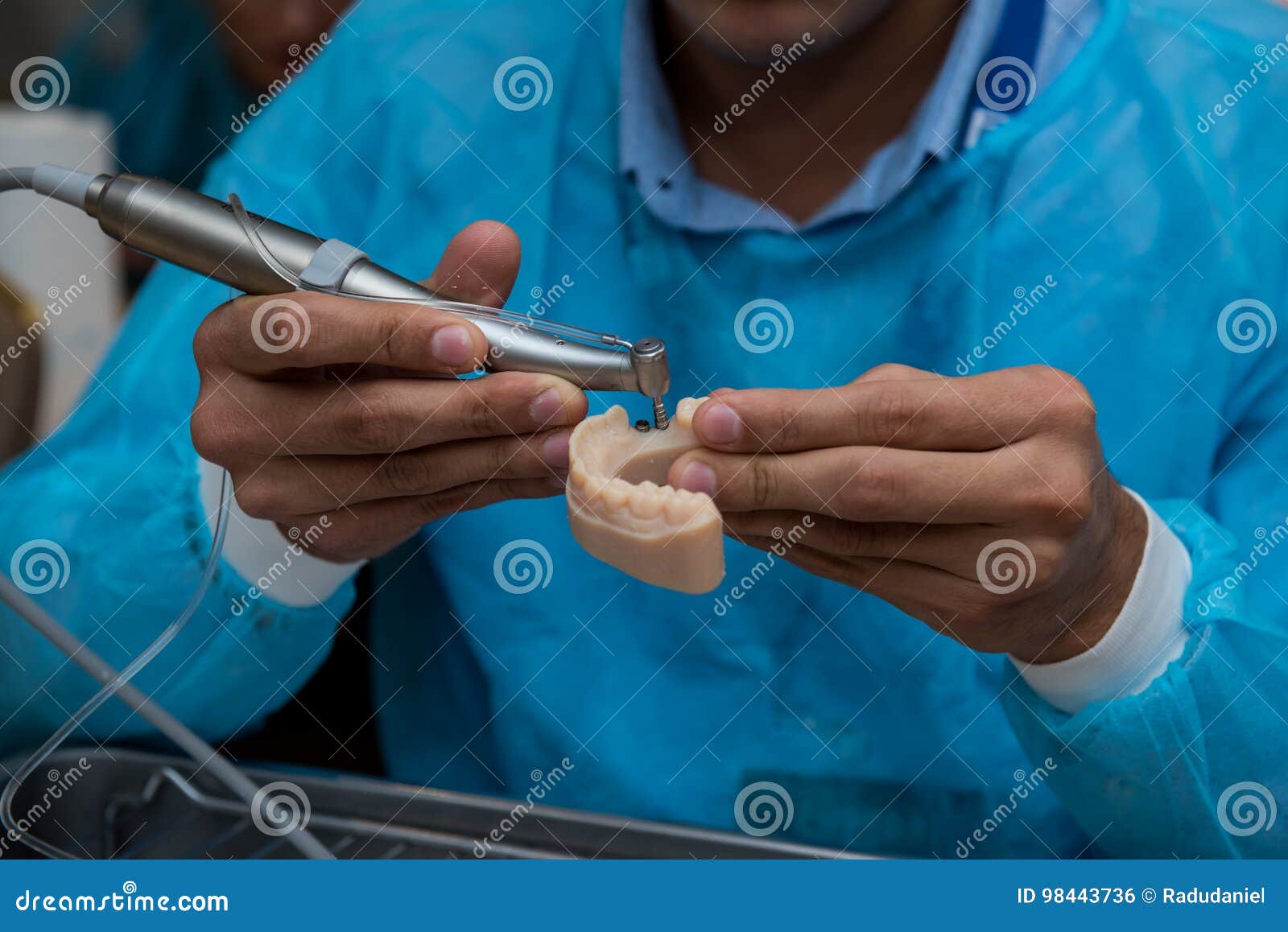 Model Medical Implants Testing the Equipment Stock Photo - Image of ...