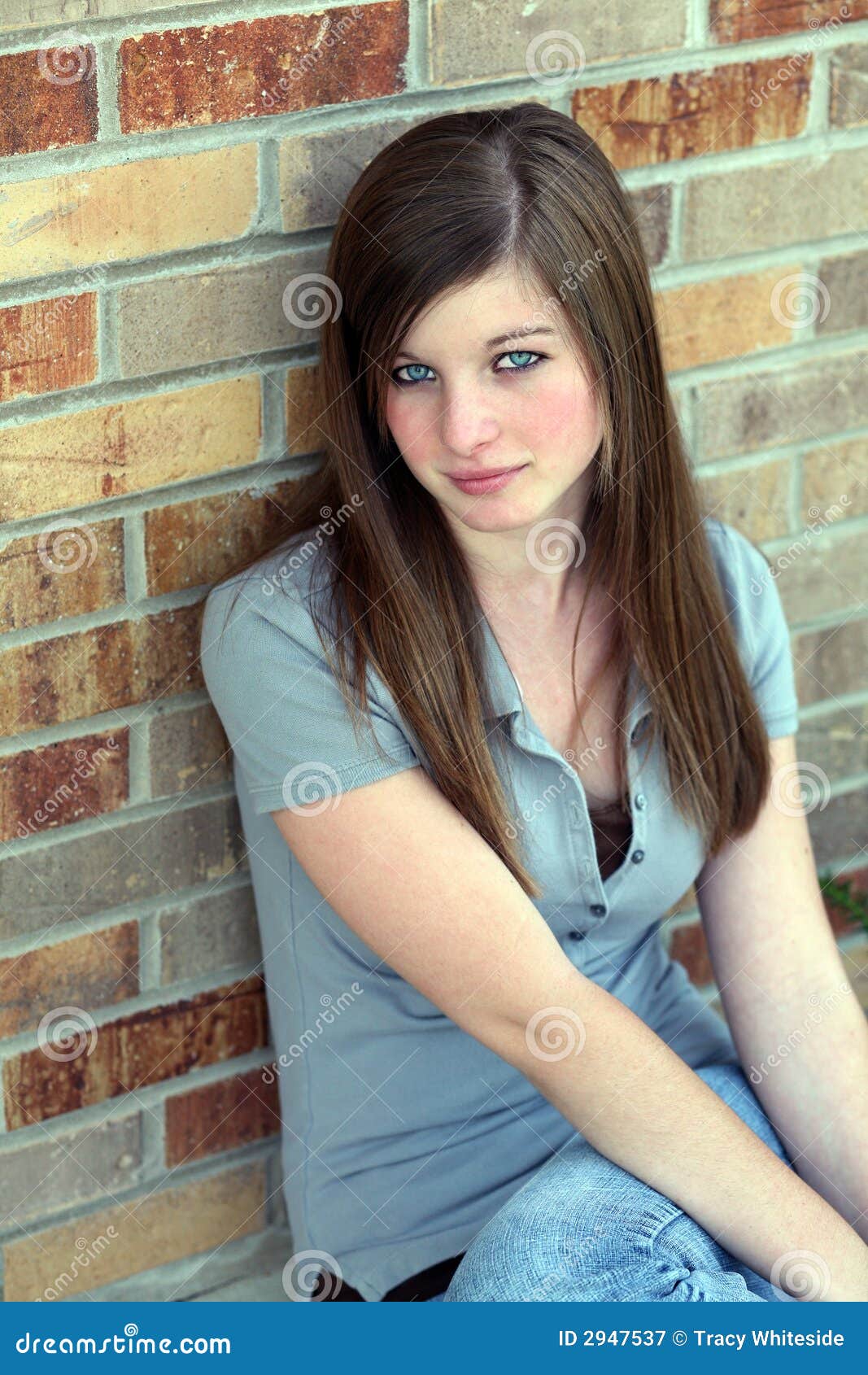 Model Meisje stock afbeelding. Image of glimlachen, kind - 2947537