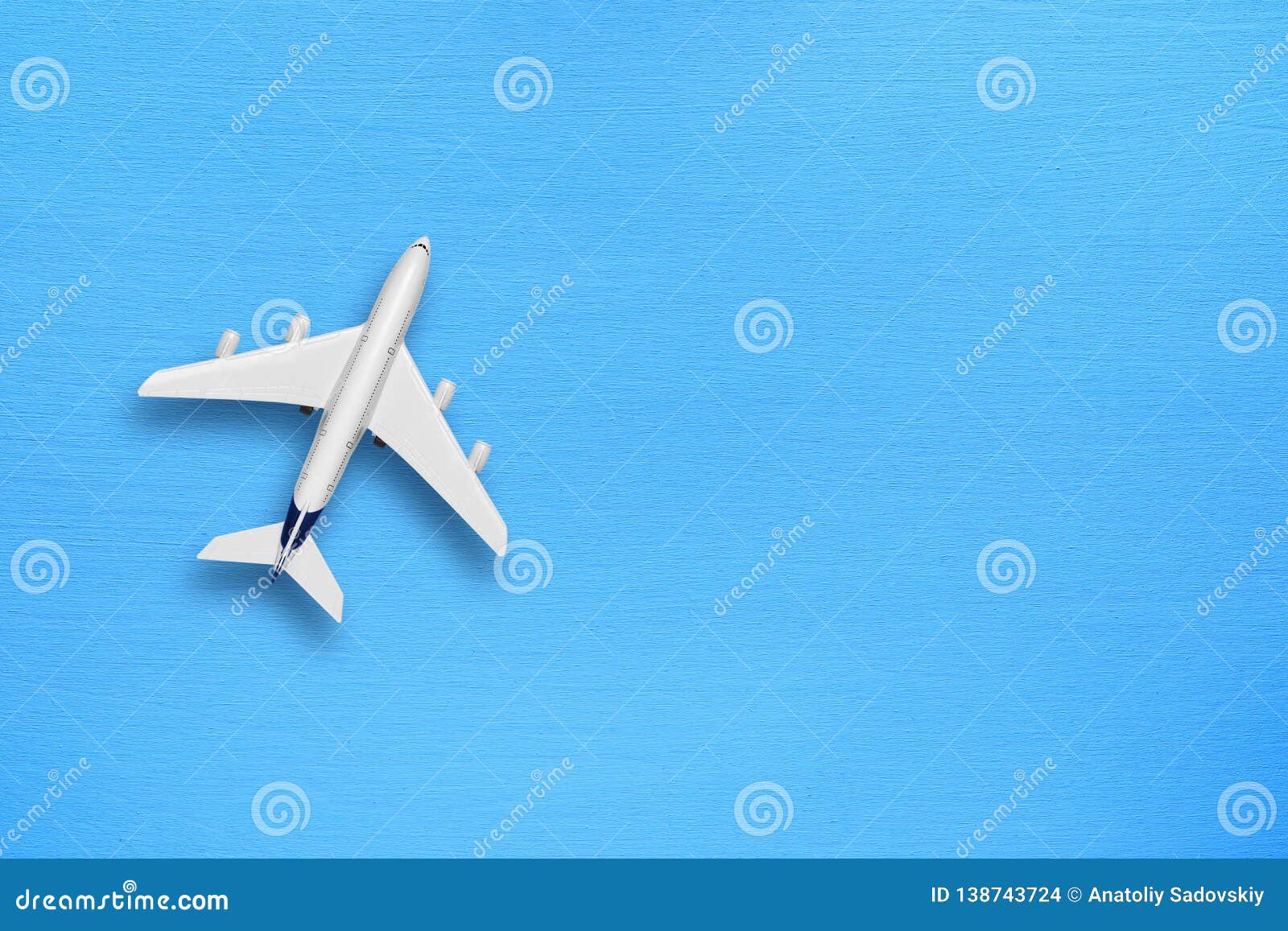 Model of Modern Plane on Table Stock Photo - Image of view, flight ...