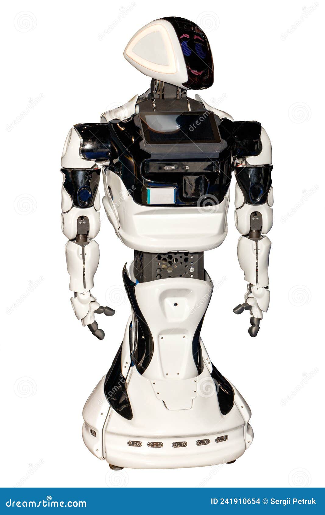A Model of a Modern Robot As a Useful Human Assistant Editorial Stock ...