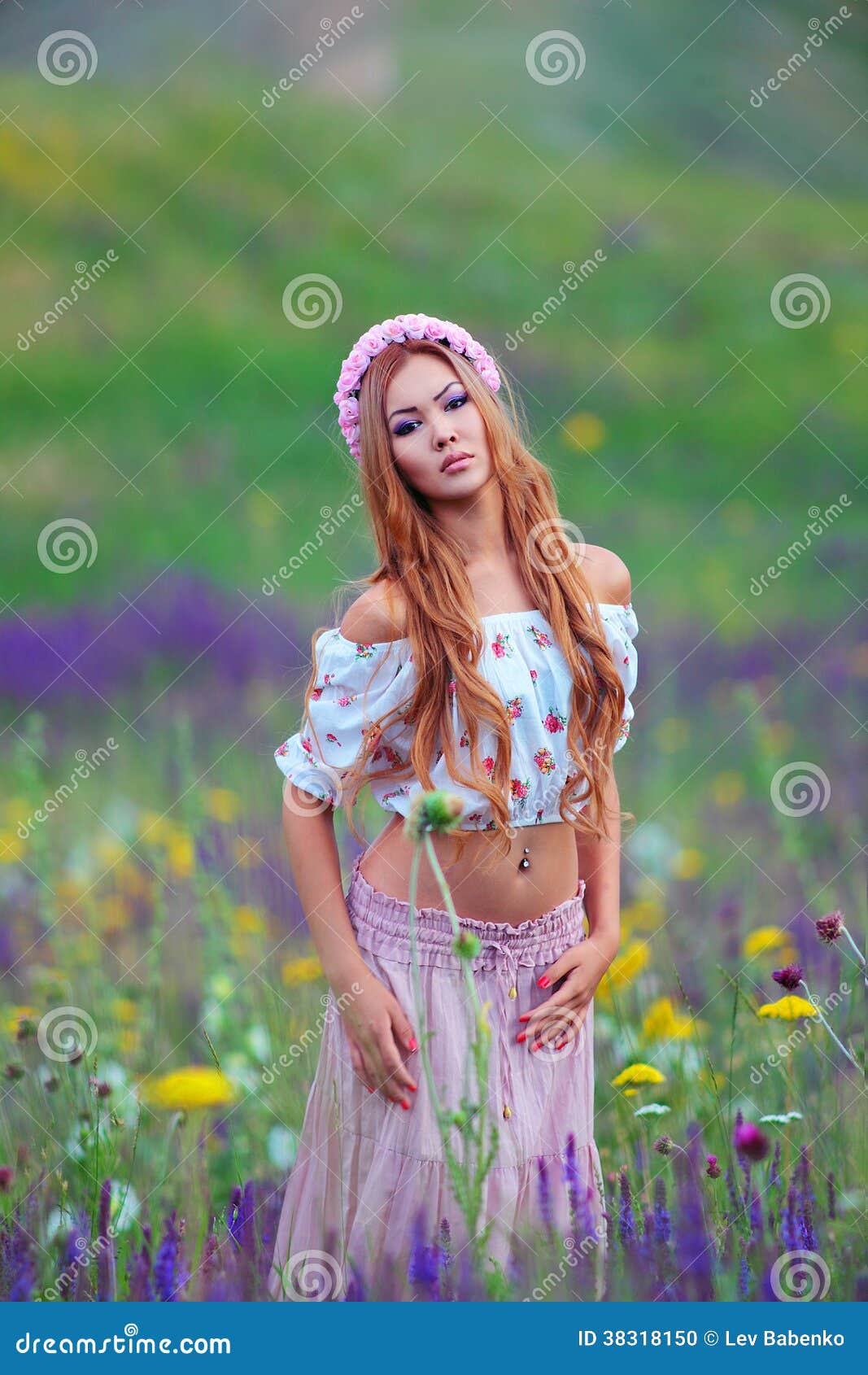 Model nature stock photo. Image of beautiful, green, countryside - 38318150