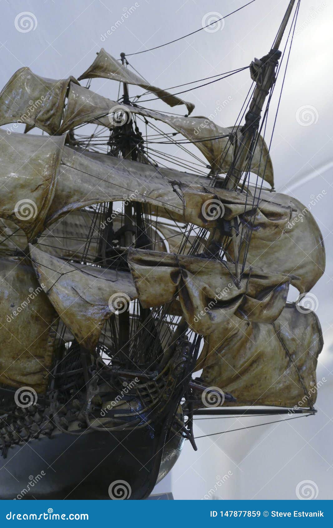 Model of Nelson S Flagship Victory Editorial Stock Image - Image of ...