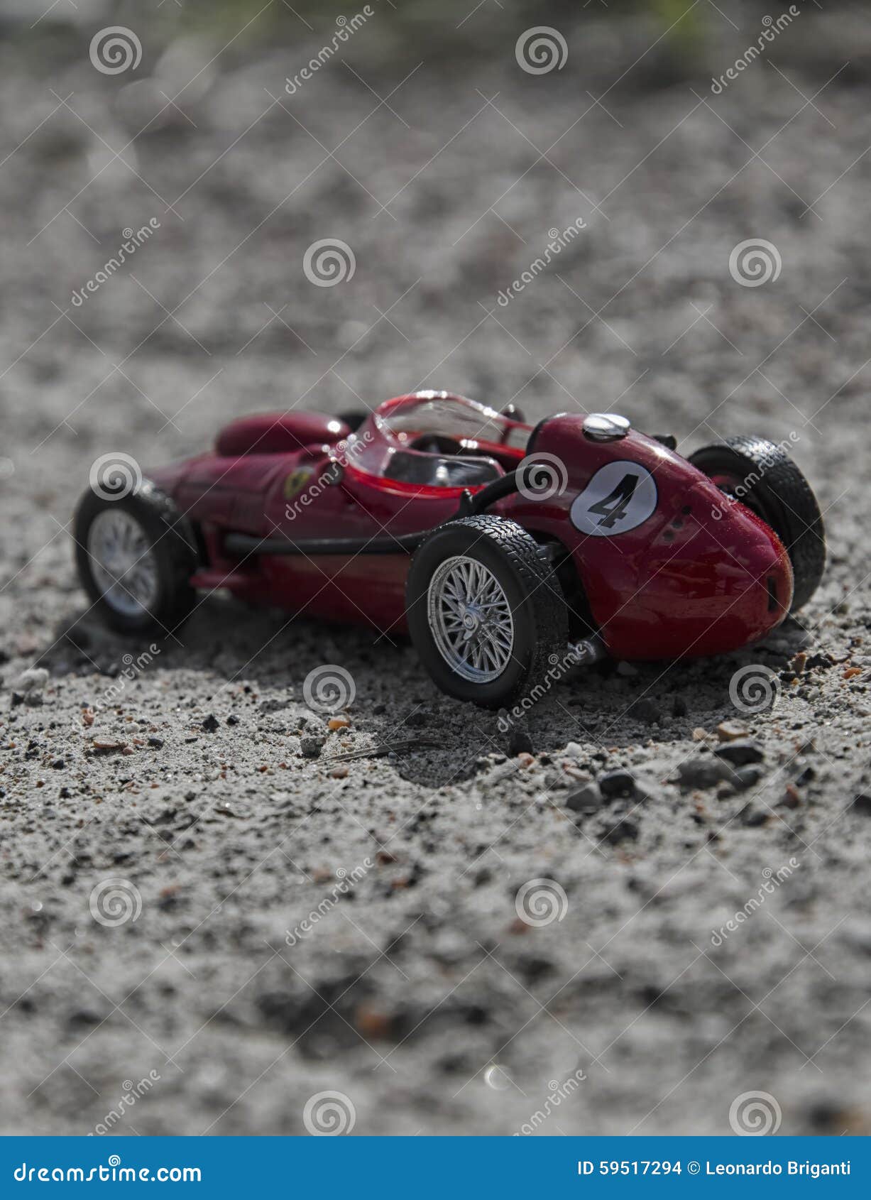 Model of a Old Single Seater Car Stock Photo - Image of retro, glamour ...