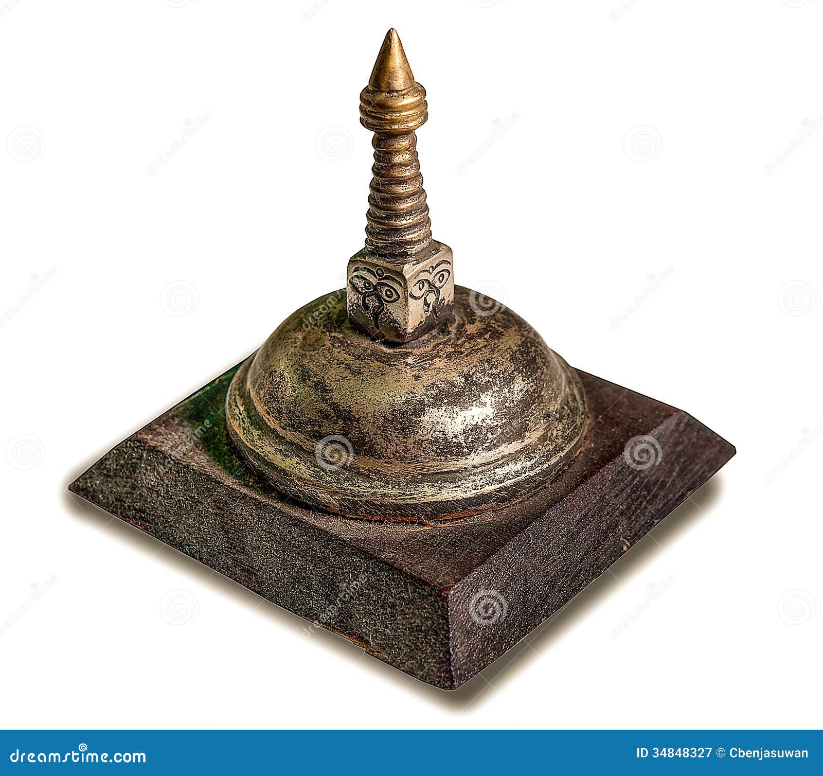 Model of pagoda stock image. Image of heritage, flag - 34848327