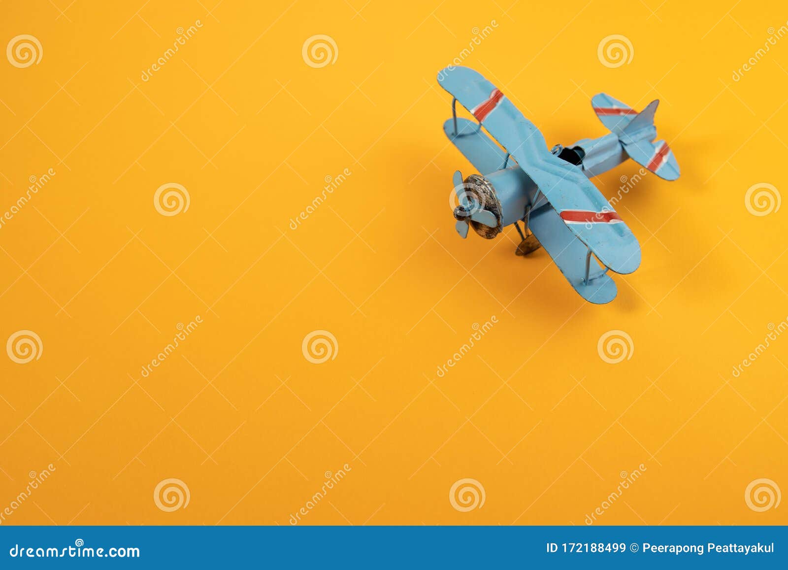 Model Plane,airplane on Pastel Color Background Stock Image - Image of ...