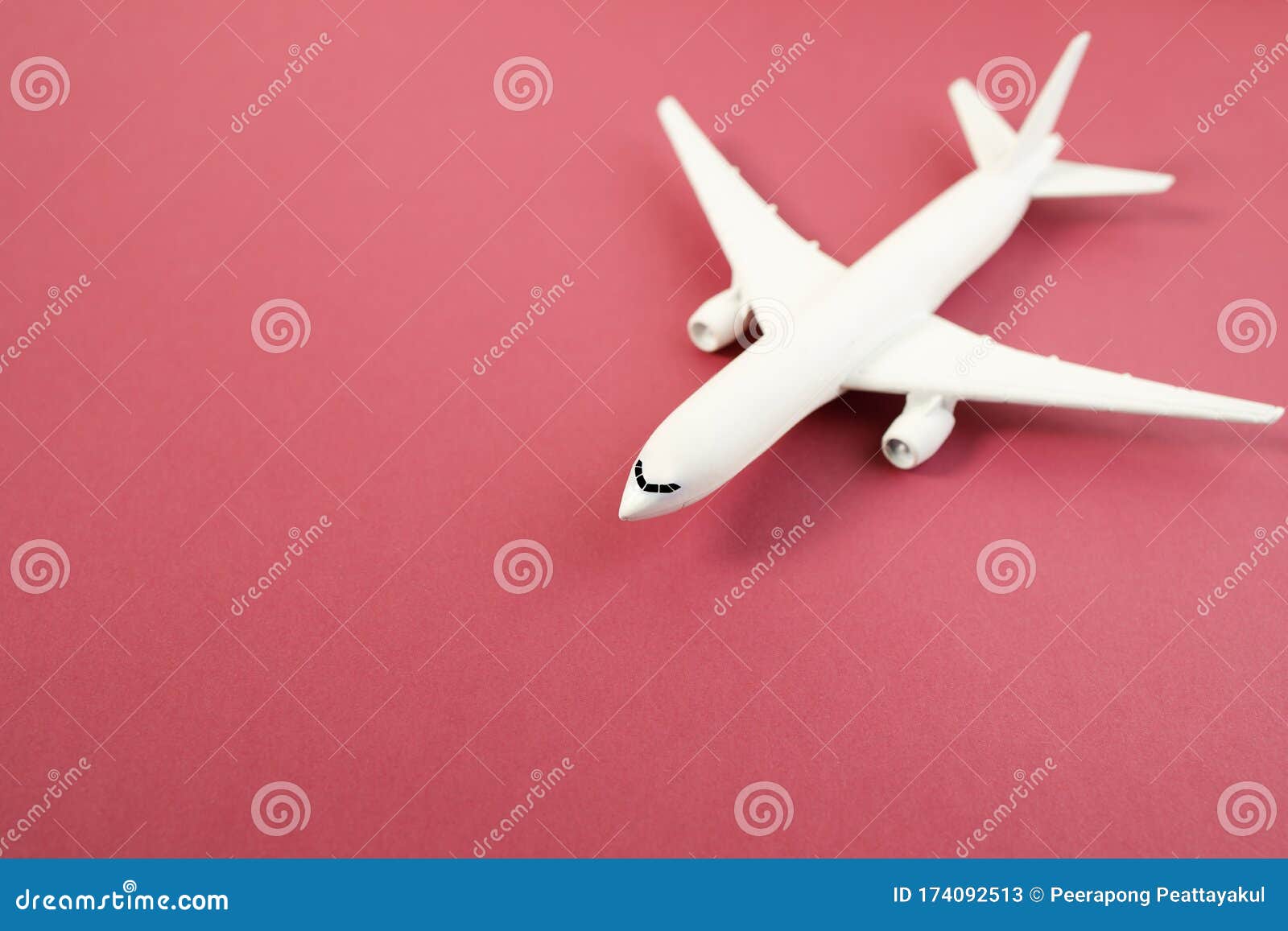Model Plane,airplane on Pastel Color Background Stock Image - Image of ...