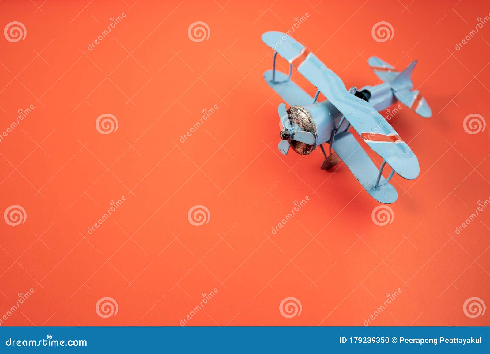 Model Plane,airplane on Pastel Color Background Stock Photo - Image of ...