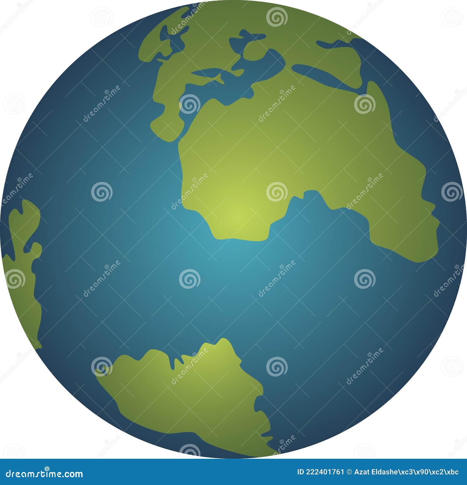 3d Model Of Planet Earth Made Of Plexus Particles And Triangulators In ...