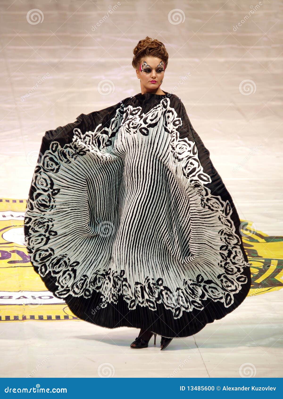 Model on podium editorial image. Image of human, people - 13485600