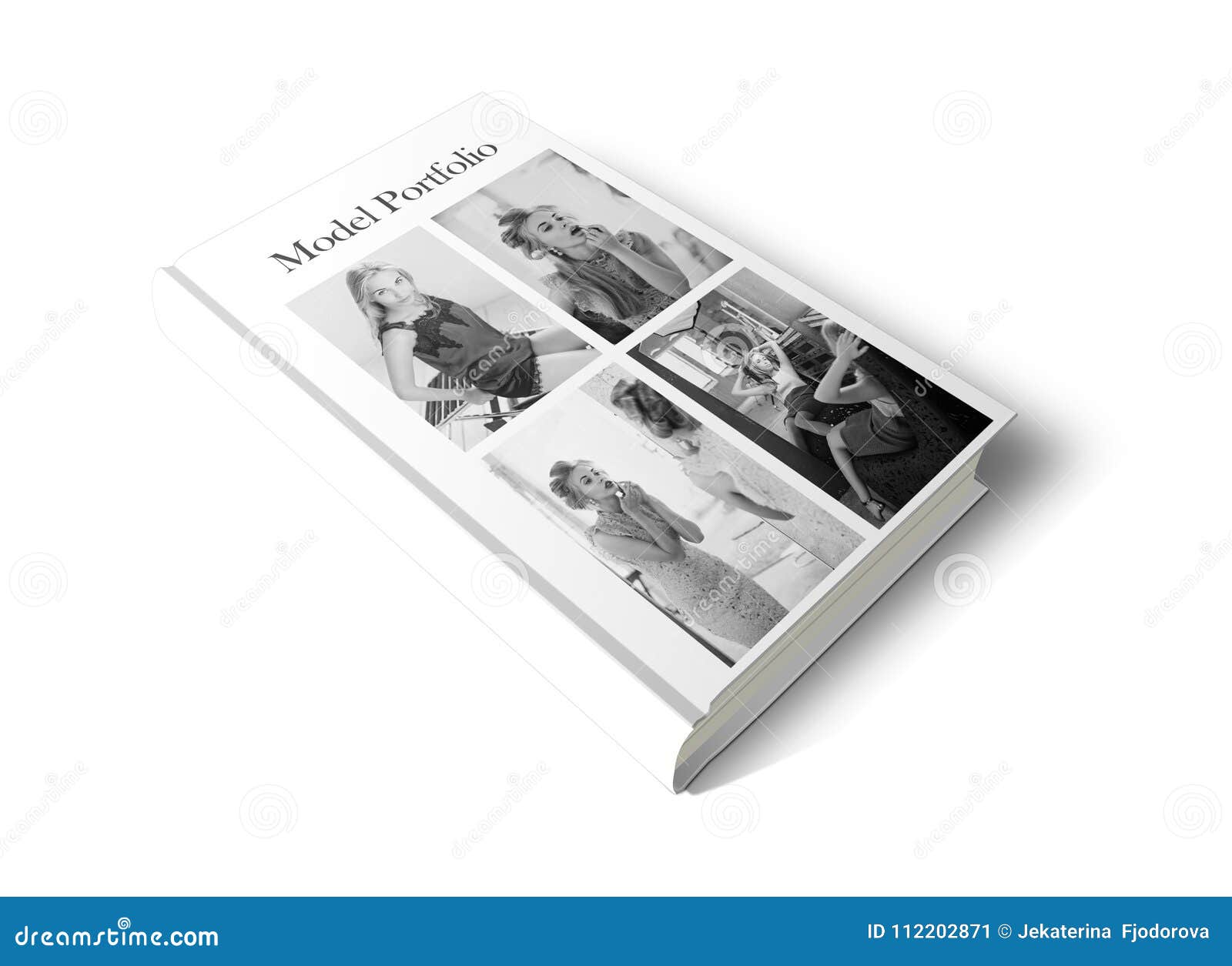 Model Portfolio Book editorial photo. Illustration of modeling - 112202871