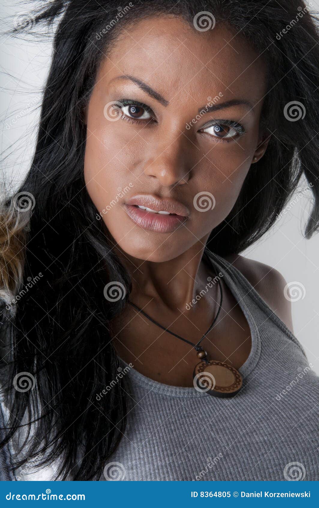 Model Portrait stock image. Image of hair, model, close - 8364805