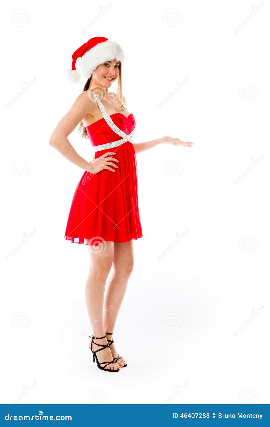 Model Presenting Showcasing with Hand Stock Photo - Image of show ...
