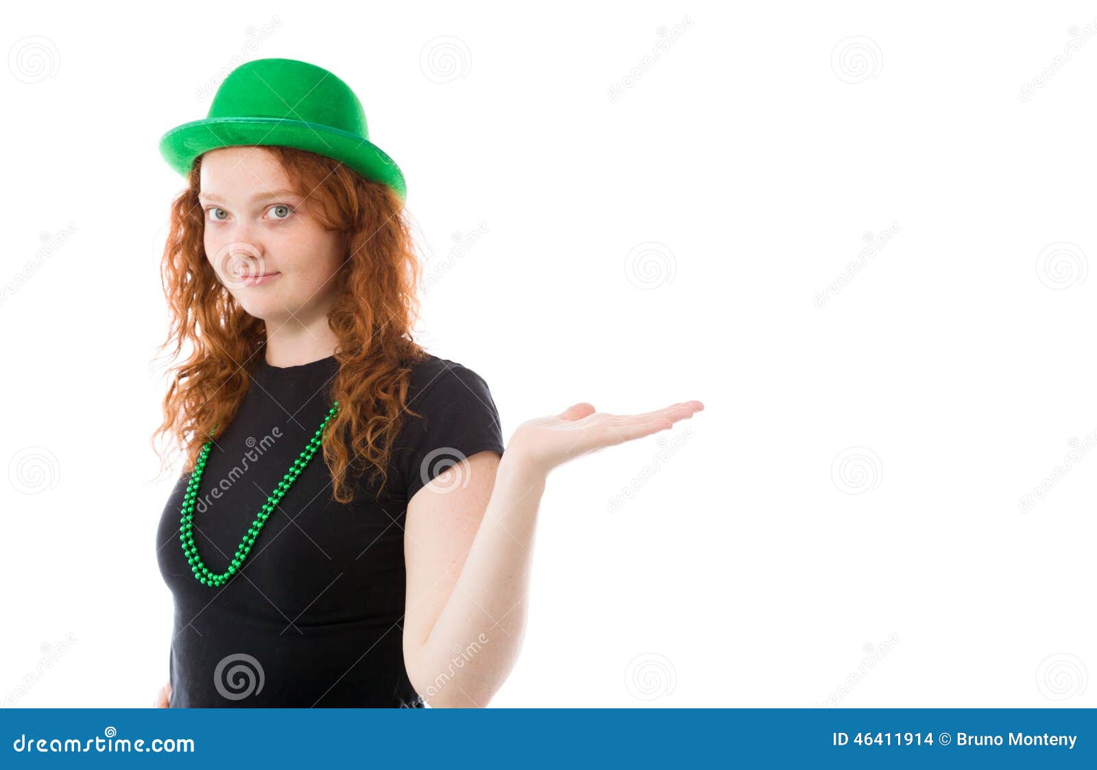 Model Presenting Showcasing with Hand Stock Photo - Image of ...