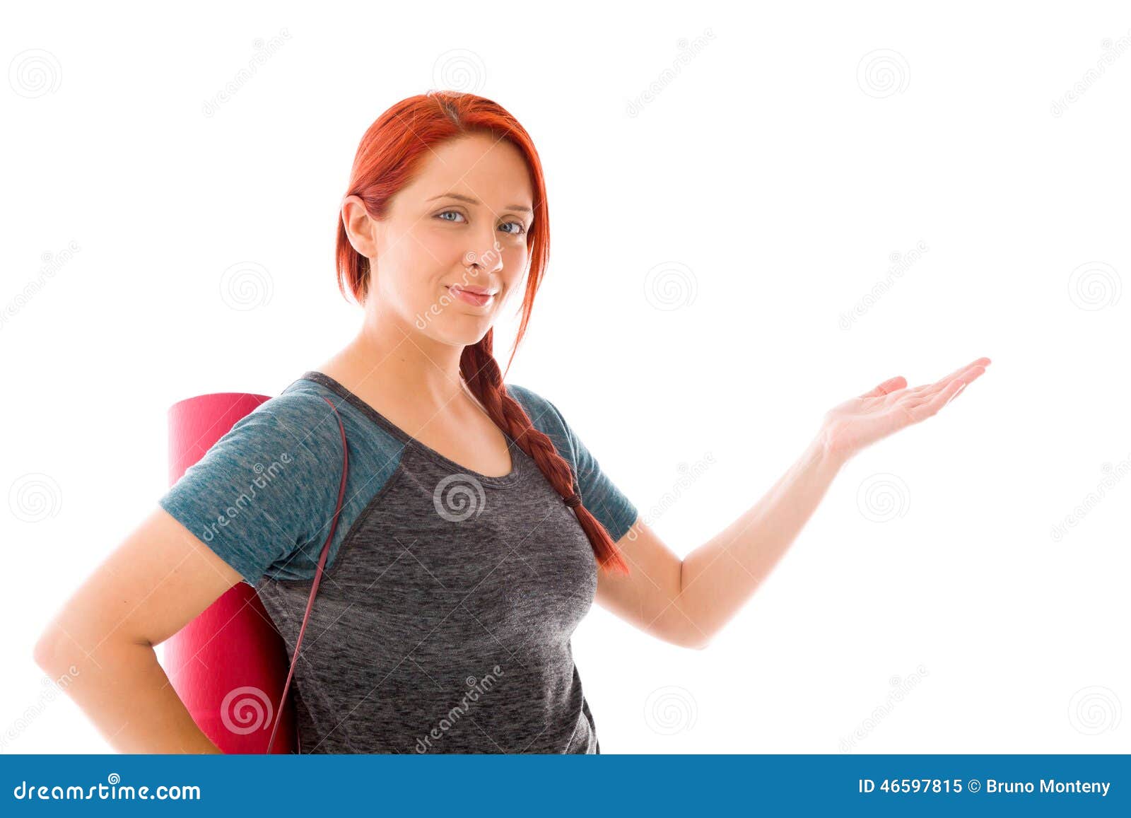 Model Presenting Showcasing with Hand Stock Image - Image of person ...