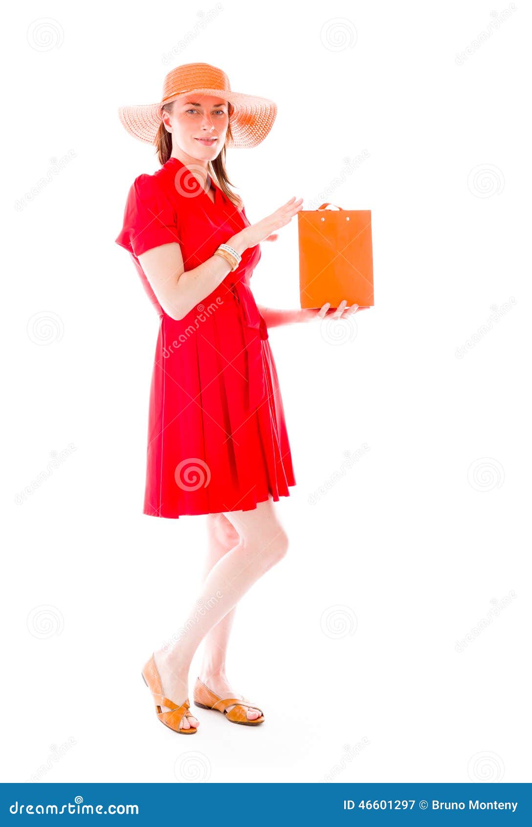 Model Presenting Showcasing with Hand Stock Image - Image of confidence ...