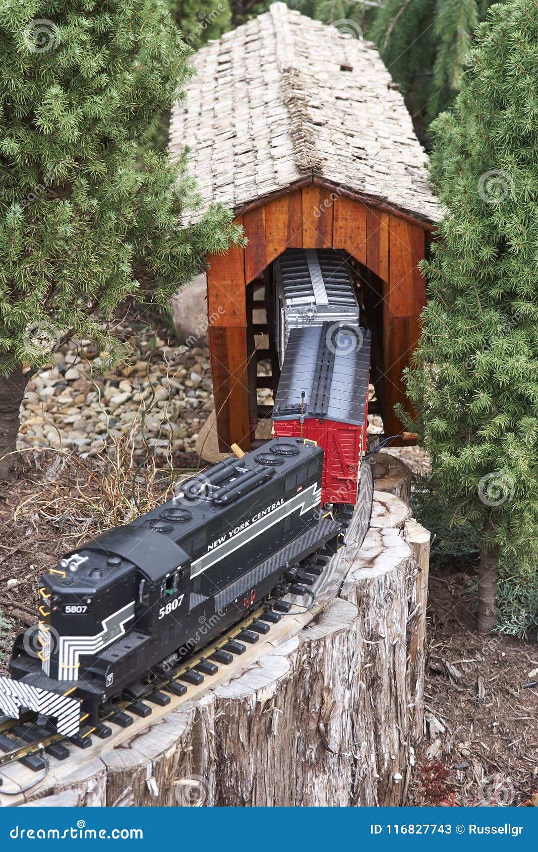 Model Trains on display stock image. Image of rails - 116827743