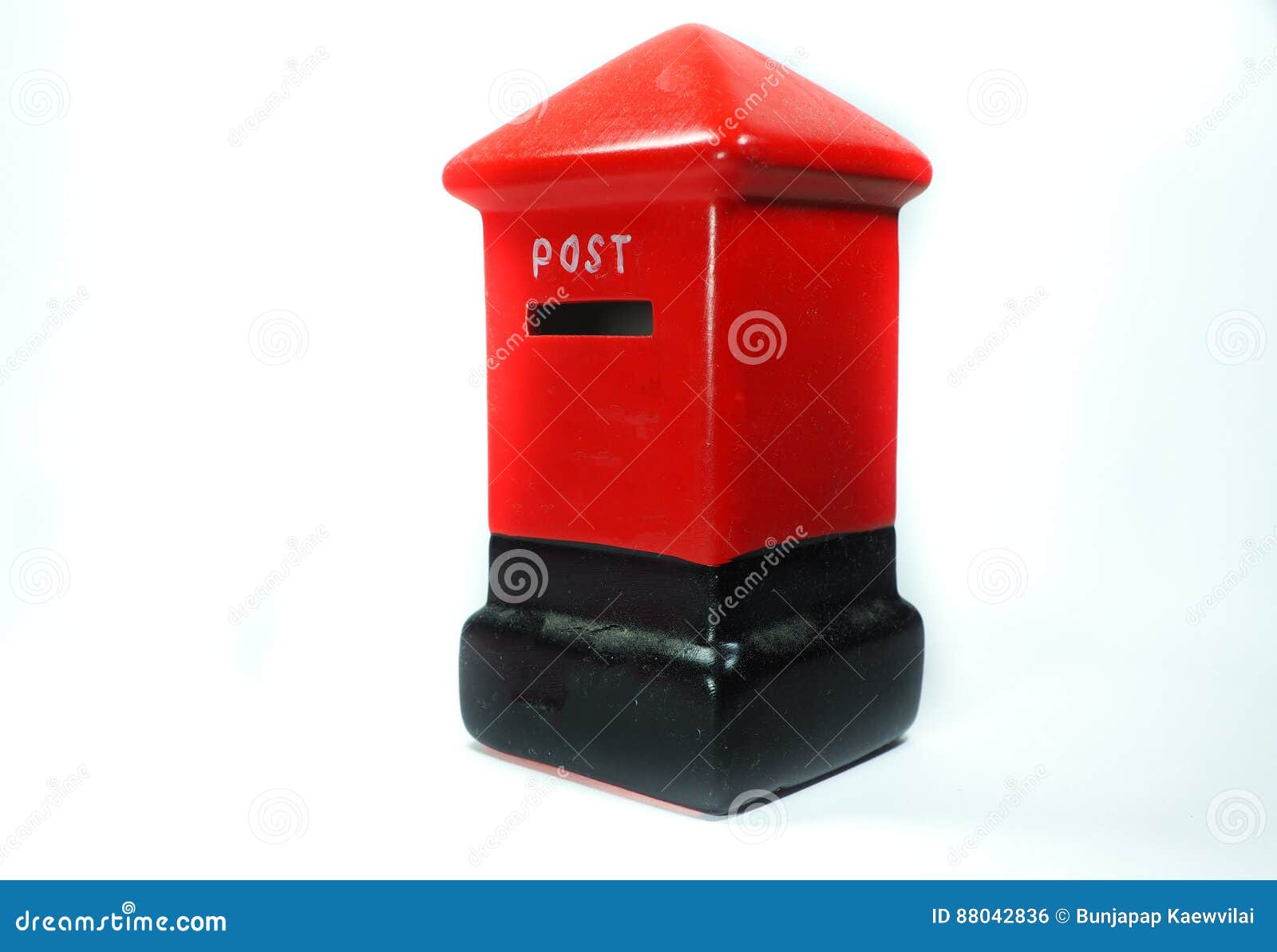 Model red post box stock photo. Image of metal, color - 88042836