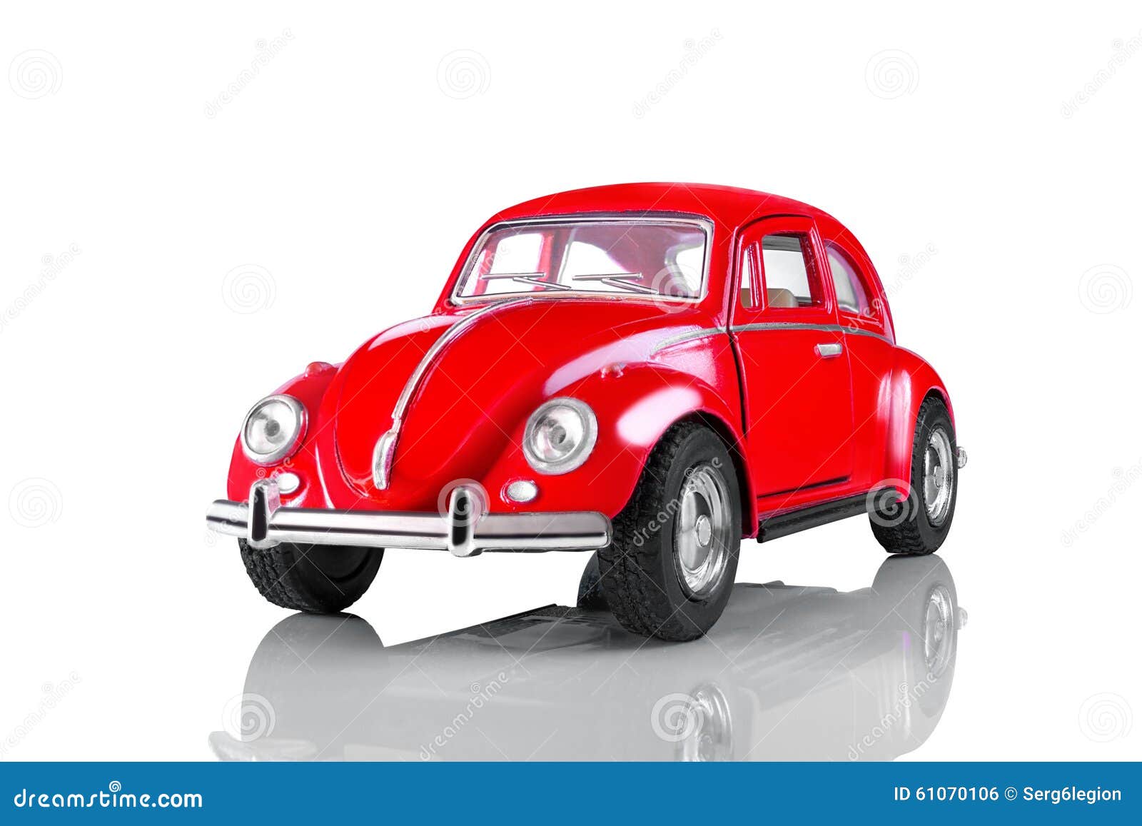 Model of the red toy car. stock photo. Image of chrome - 61070106
