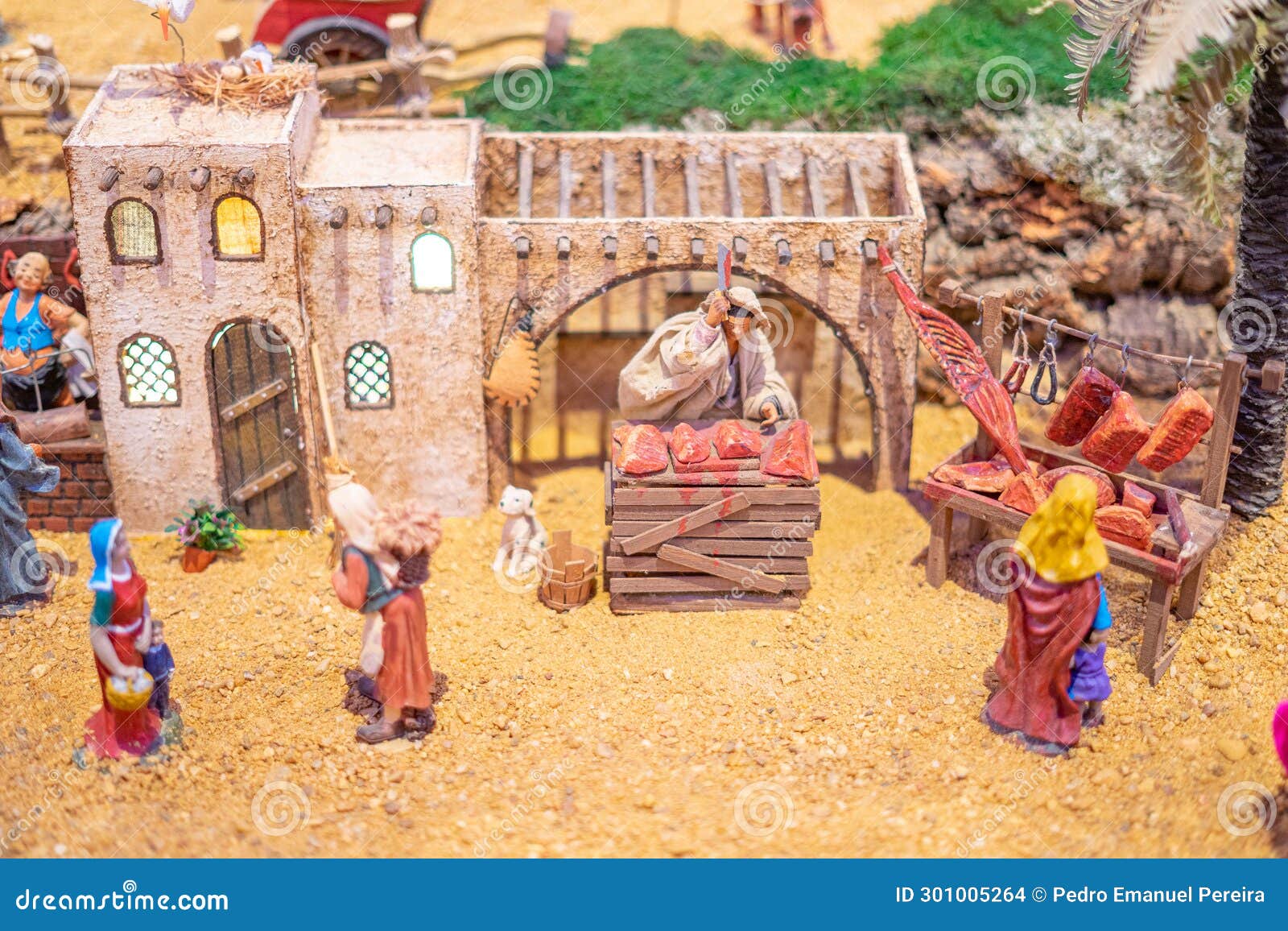 Model Representing People in Rural Life, Inserted in a Catholic ...