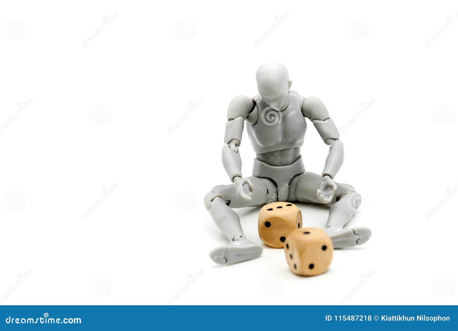 Model Robot Playing a Dice. Stock Photo - Image of ball, frindle: 115487218