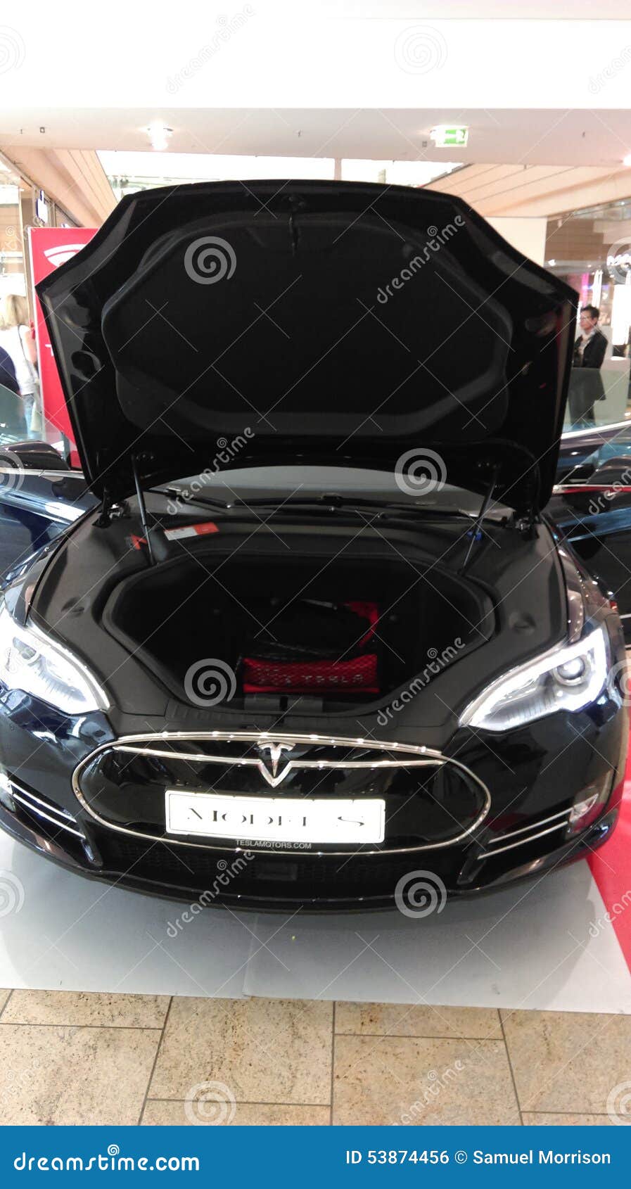 Model S Electronic car editorial photo. Image of exhibition - 53874456