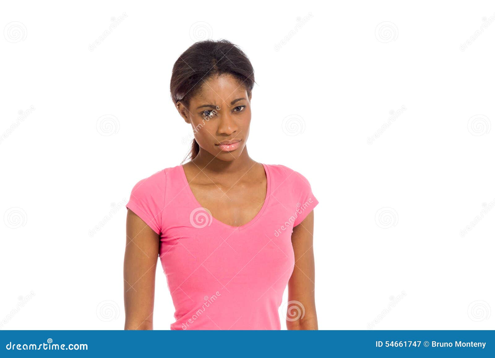 Model Sadness Upset Worried Stock Image - Image of person, youth: 54661747