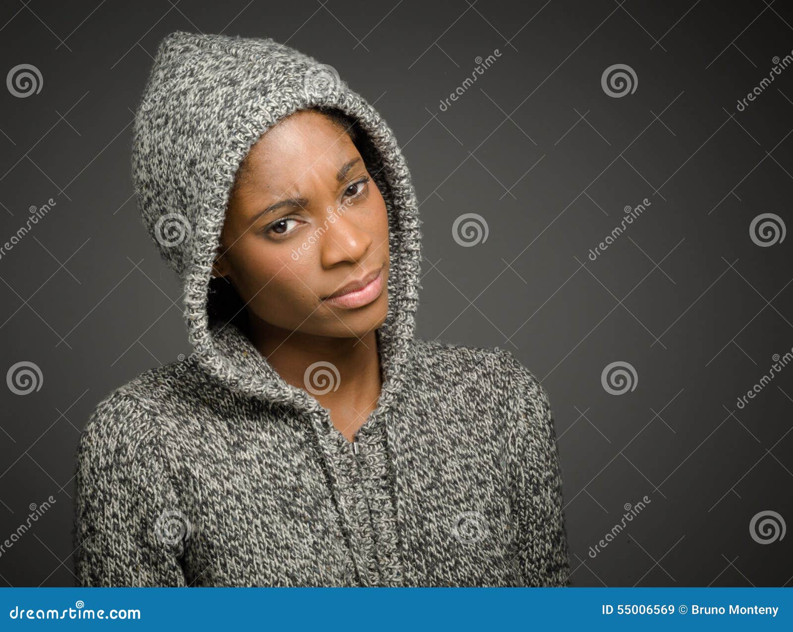Model Sadness Upset Worried Stock Image - Image of model, sweater: 55006569