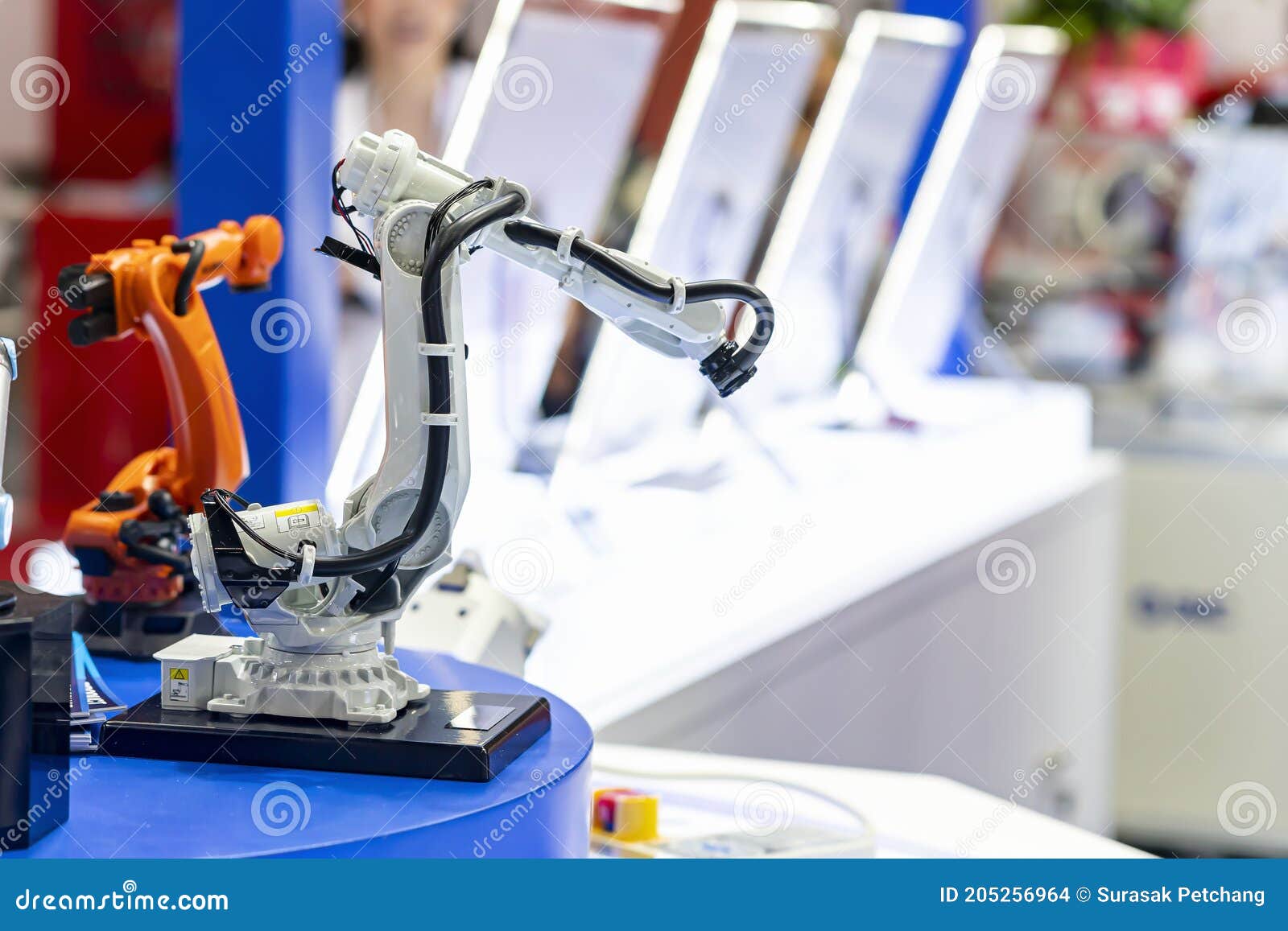 Model or Sample of High Technology and Modern Industrial Robot Arm for ...