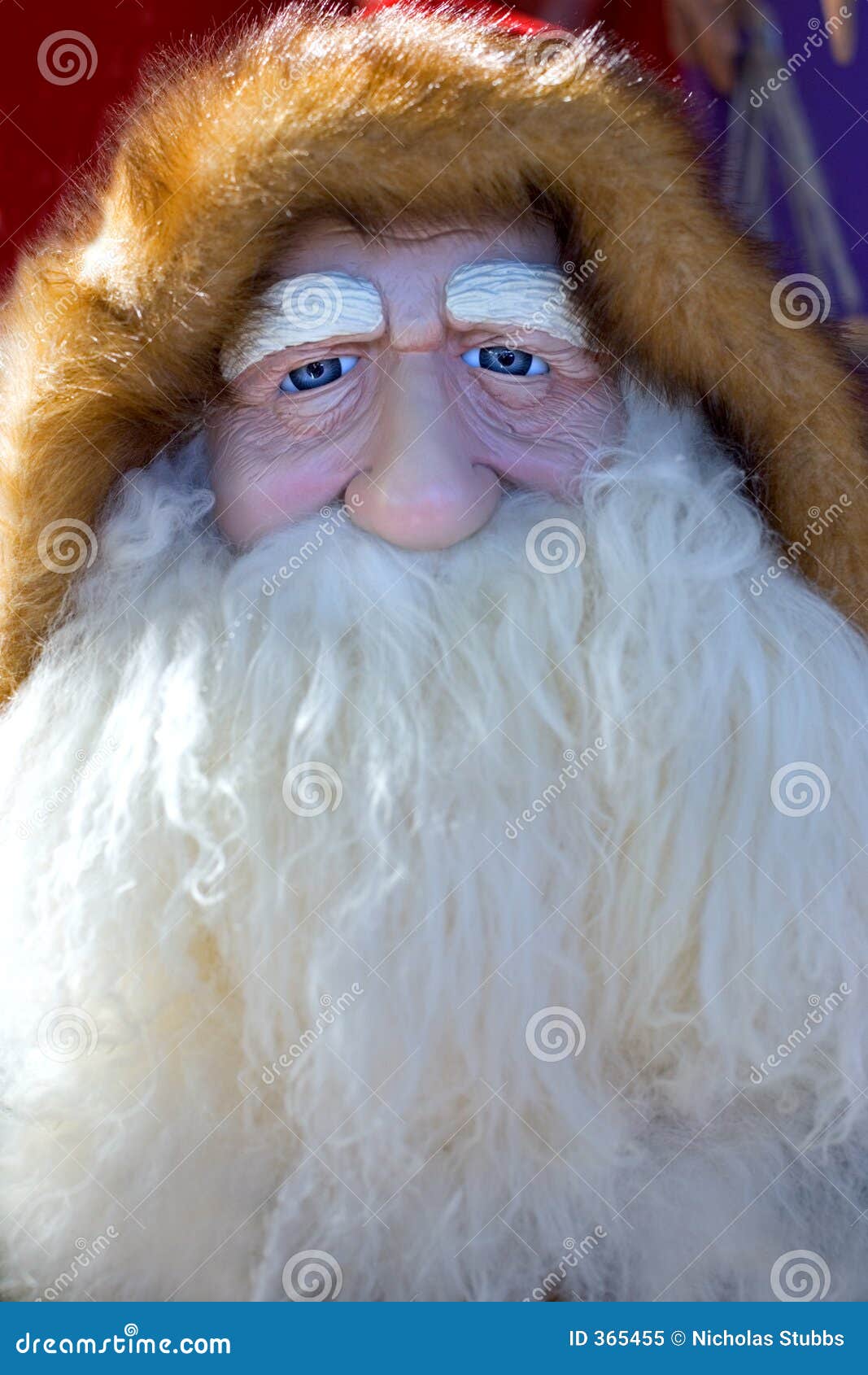 Model of Santa Claus or Father Christmas Stock Image - Image of xmas ...