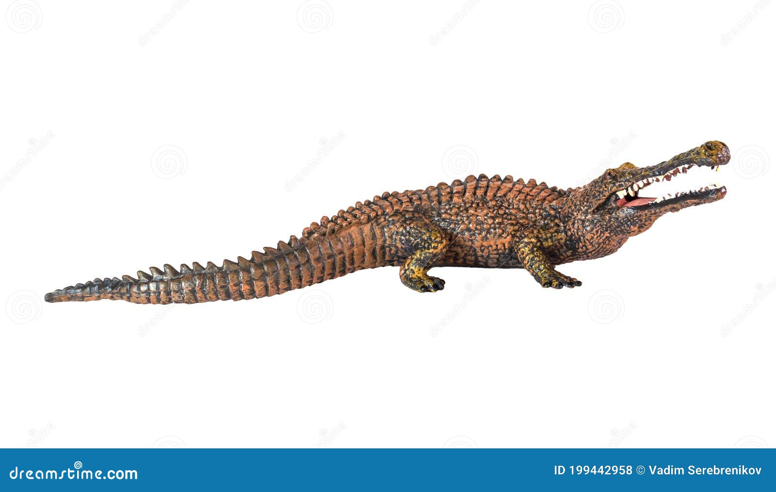 Model of sarcosuchus stock photo. Image of green, light - 199442958