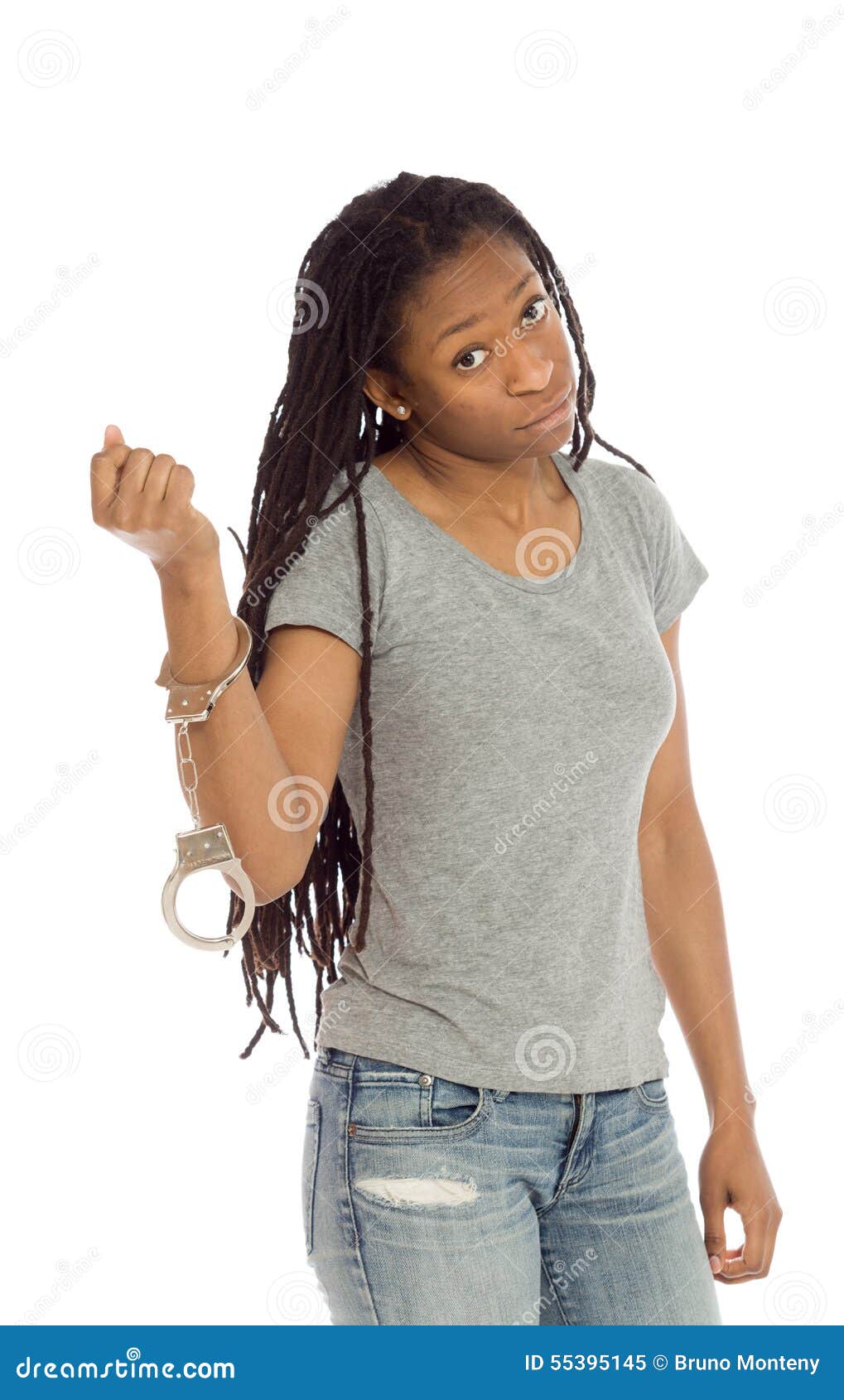 Model Shot in Studio on White Stock Image - Image of cute, girl: 55395145