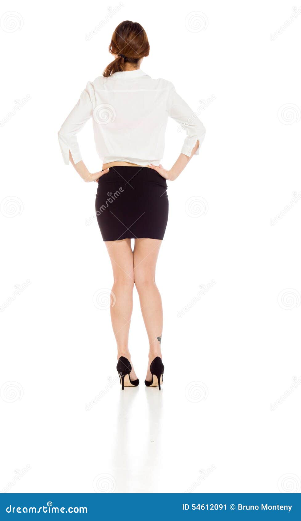Model showing her back stock image. Image of woman, adult - 54612091