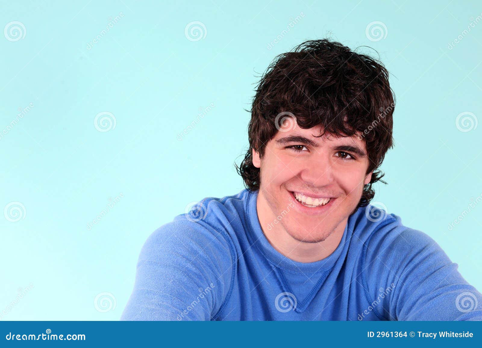 Model Smile stock photo. Image of brunette, hair, casual - 2961364