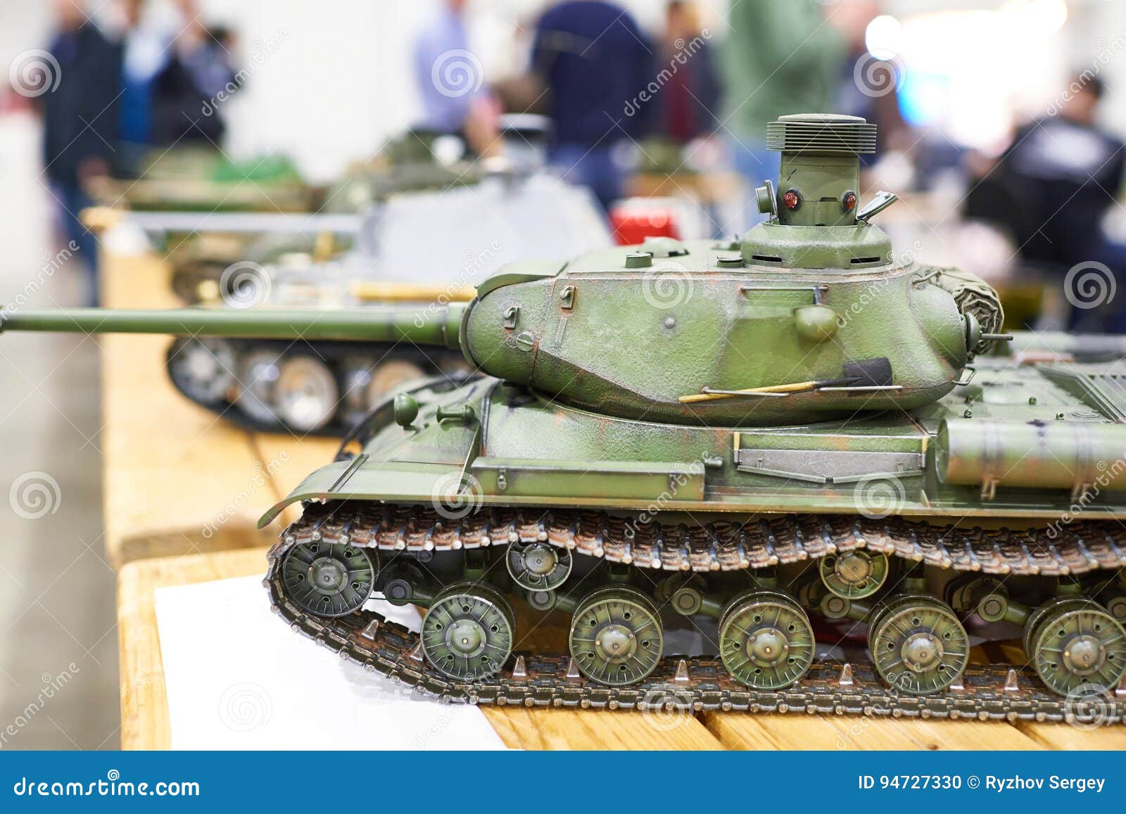 Model Of The Soviet Battle Tank Stock Photography | CartoonDealer.com ...