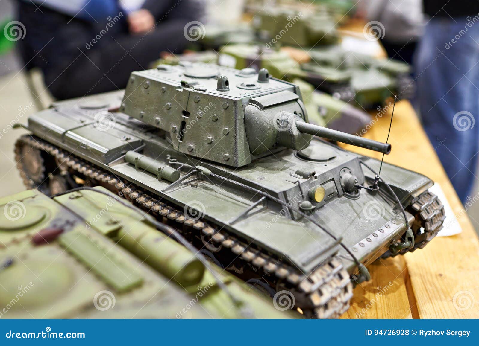 Model Of The Soviet Battle Tank Stock Photography | CartoonDealer.com ...