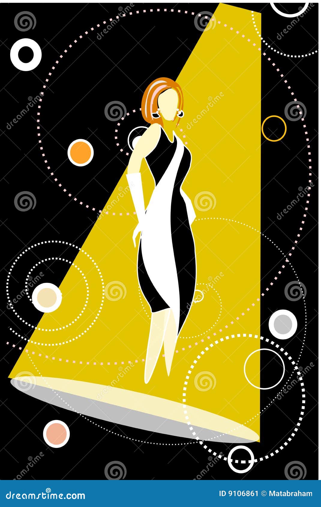 Model On Ramp Vector Illustration | CartoonDealer.com #20494206