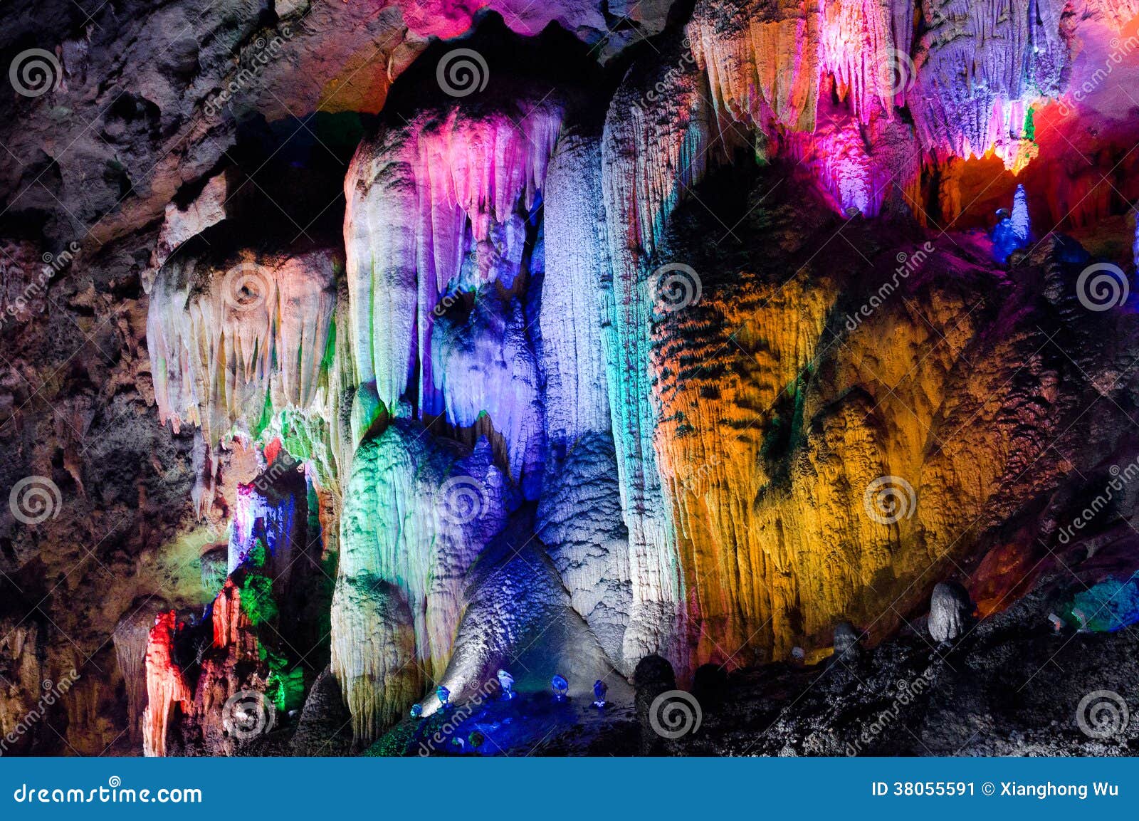 The model of Stalactite stock image. Image of dropstone - 38055591