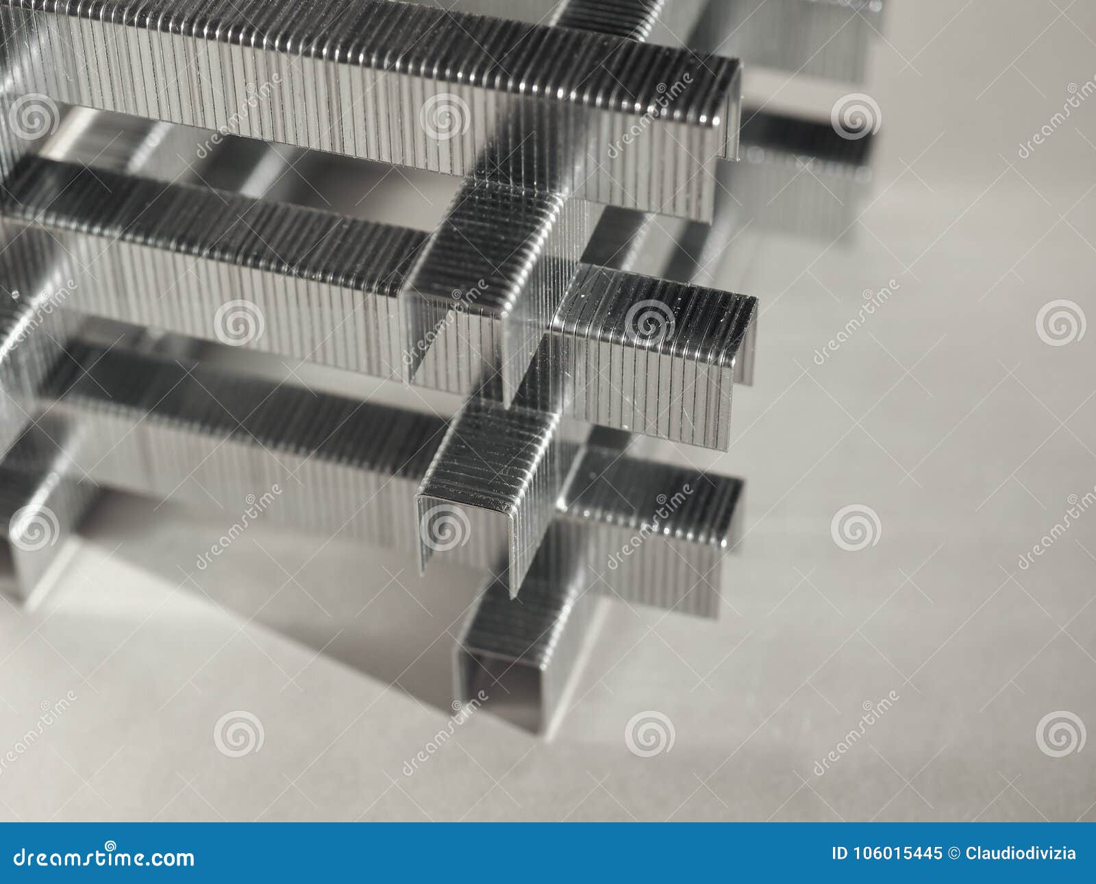 Staples steel structure stock image. Image of metal - 106015445