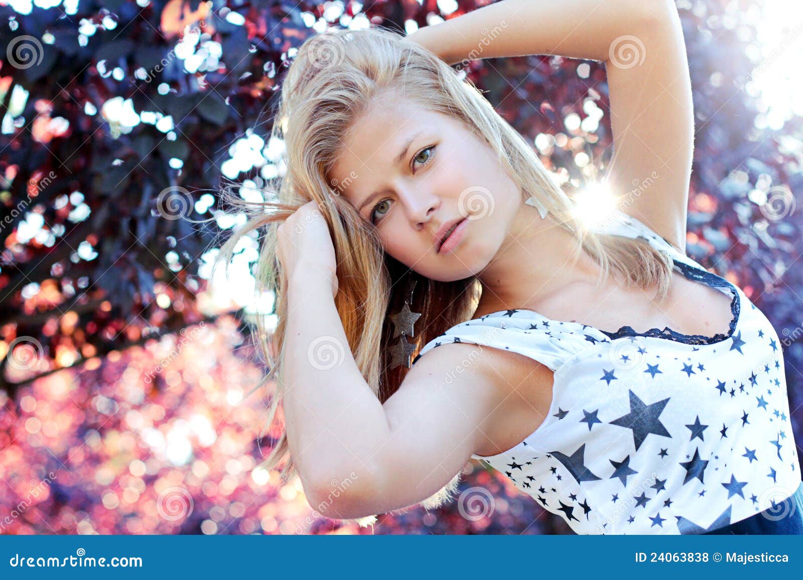 Model in sunlights stock photo. Image of sensuality, perfection - 24063838