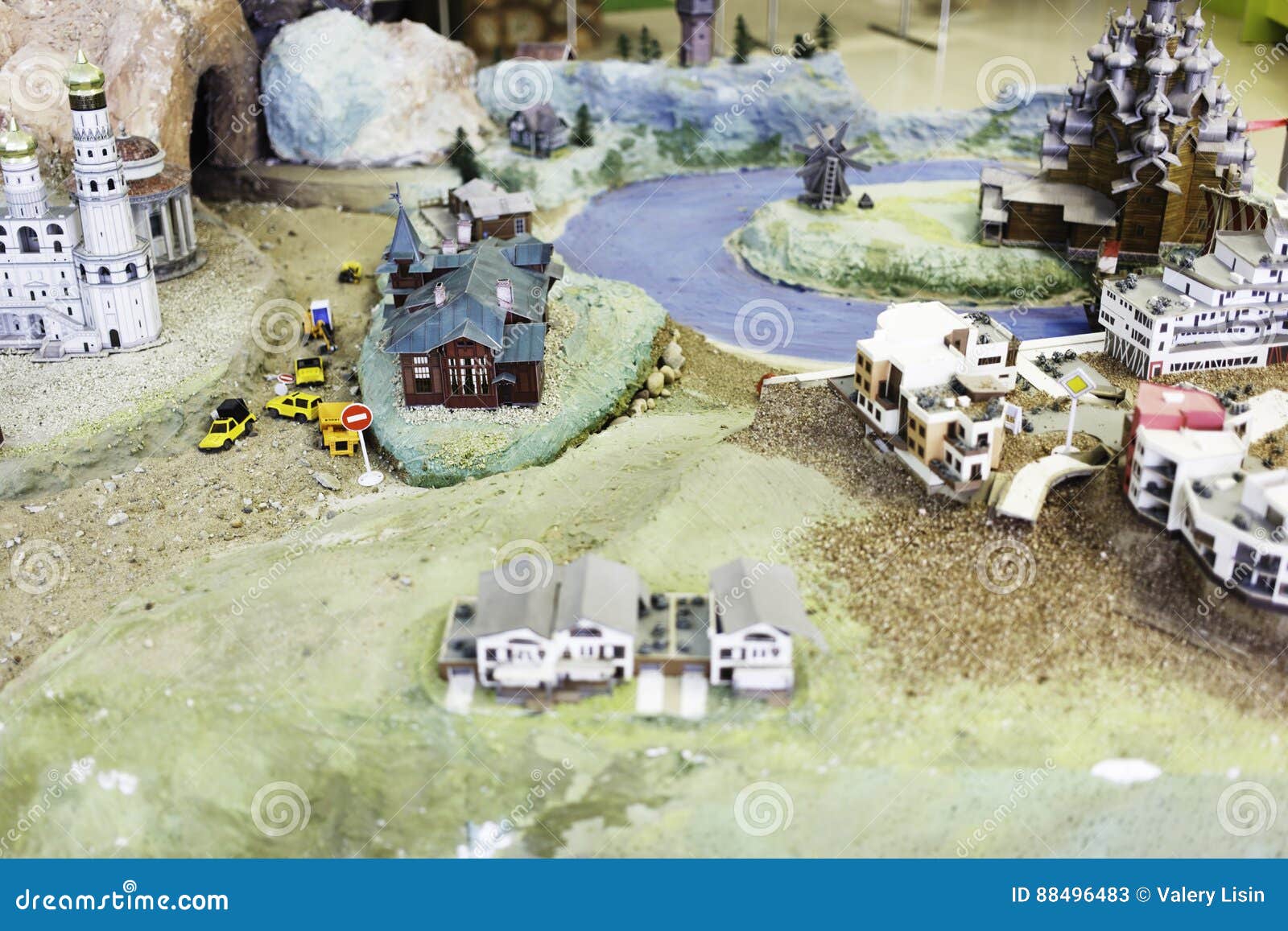 Model Of The Temple On The Temple Mount In Ancient Jerusalem Royalty ...